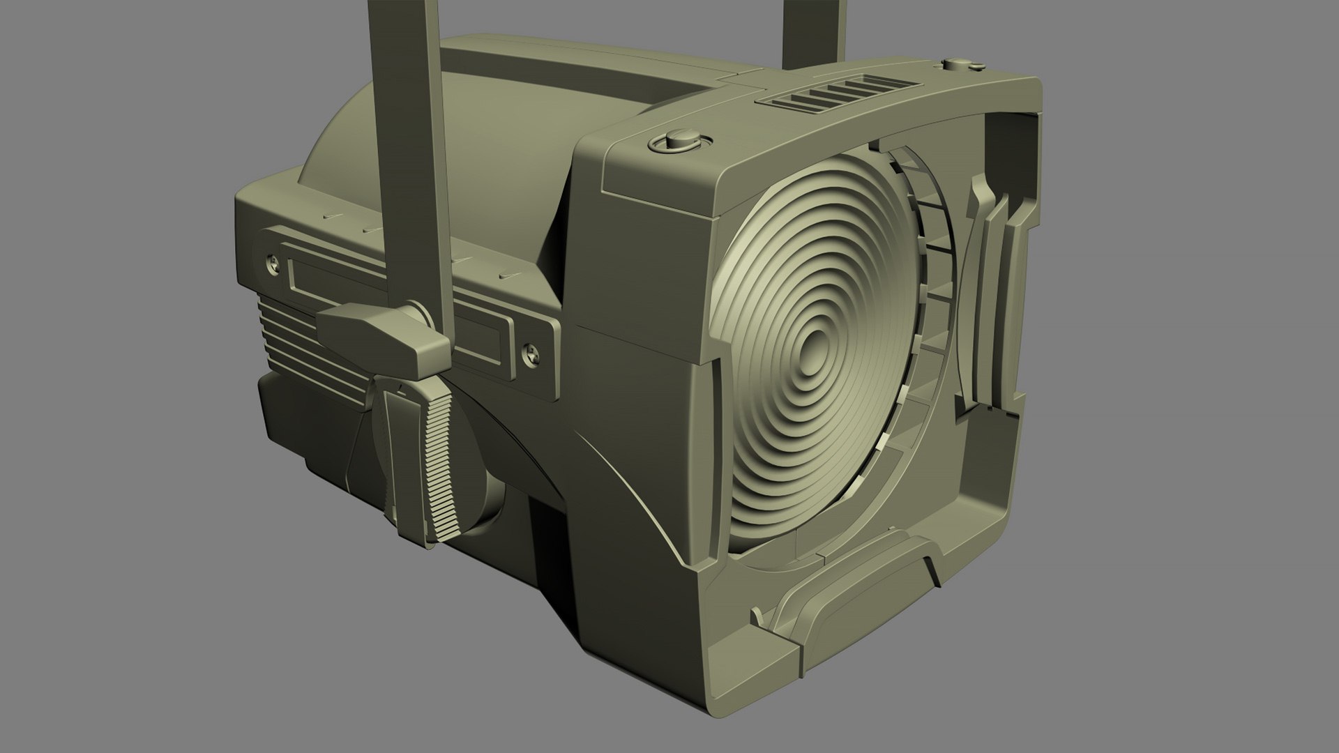 Source Fresnel Lights 3d Model