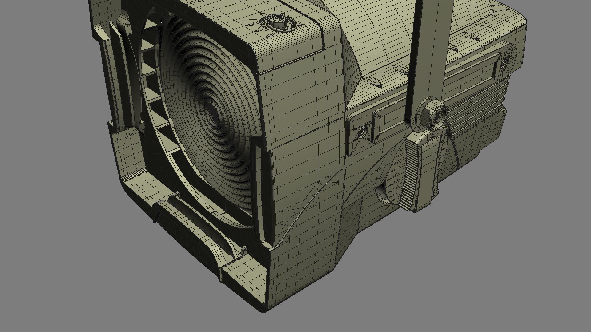 Source Fresnel Lights 3d Model