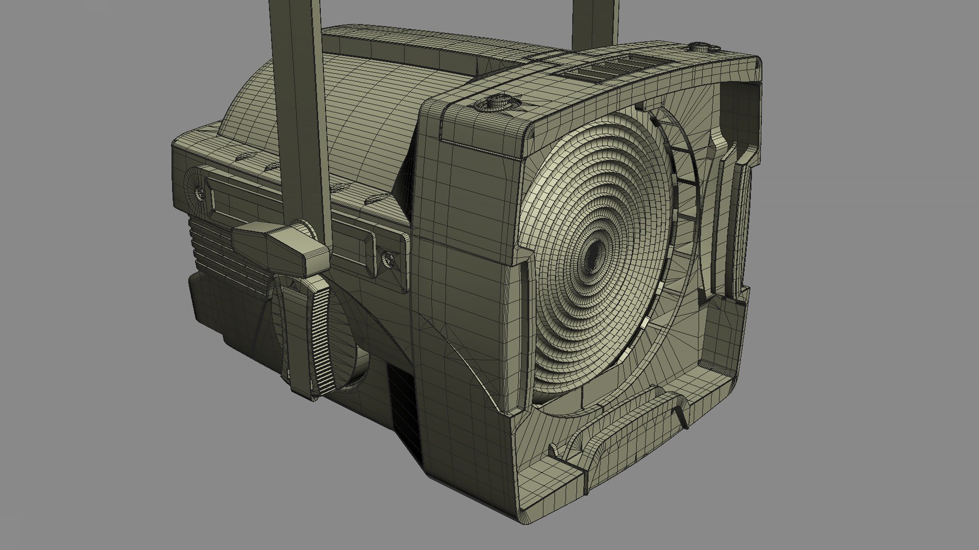 Source Fresnel Lights 3d Model
