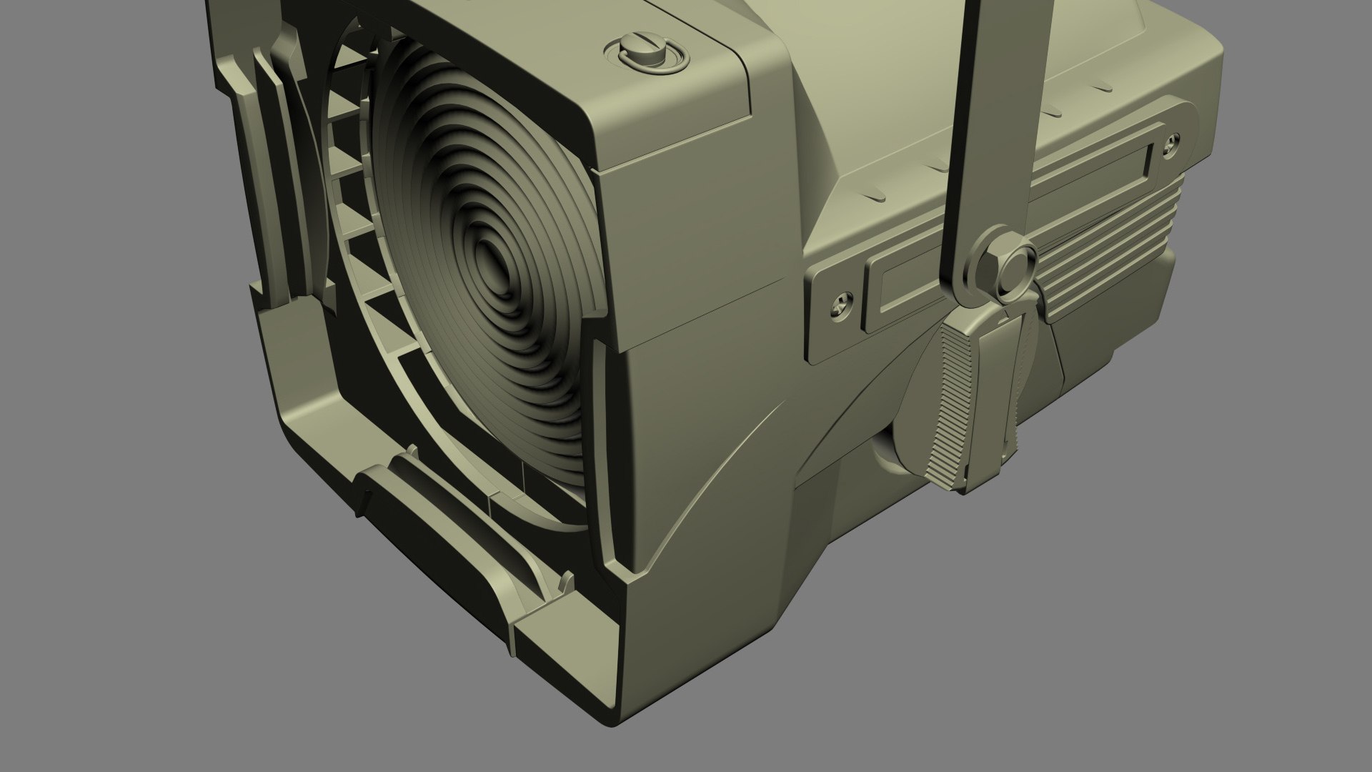 Source Fresnel Lights 3d Model