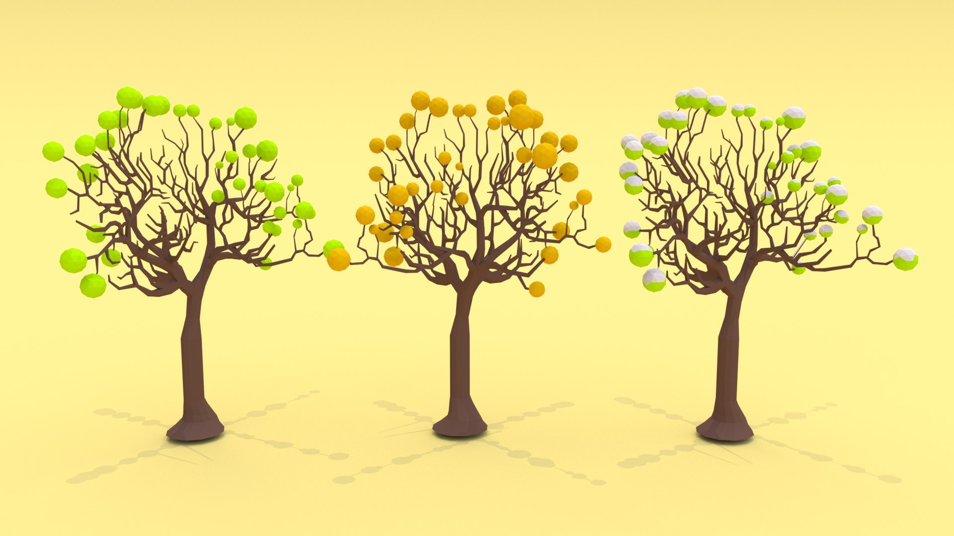 Tree Pack Model - TurboSquid 1677791