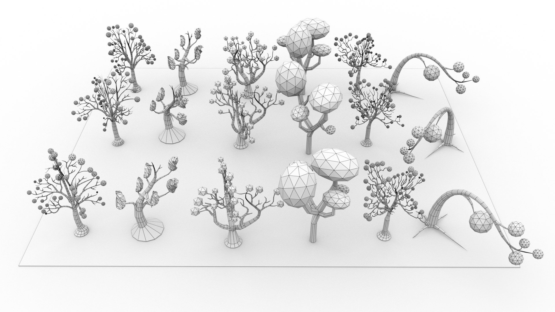 Tree Pack Model - TurboSquid 1677791