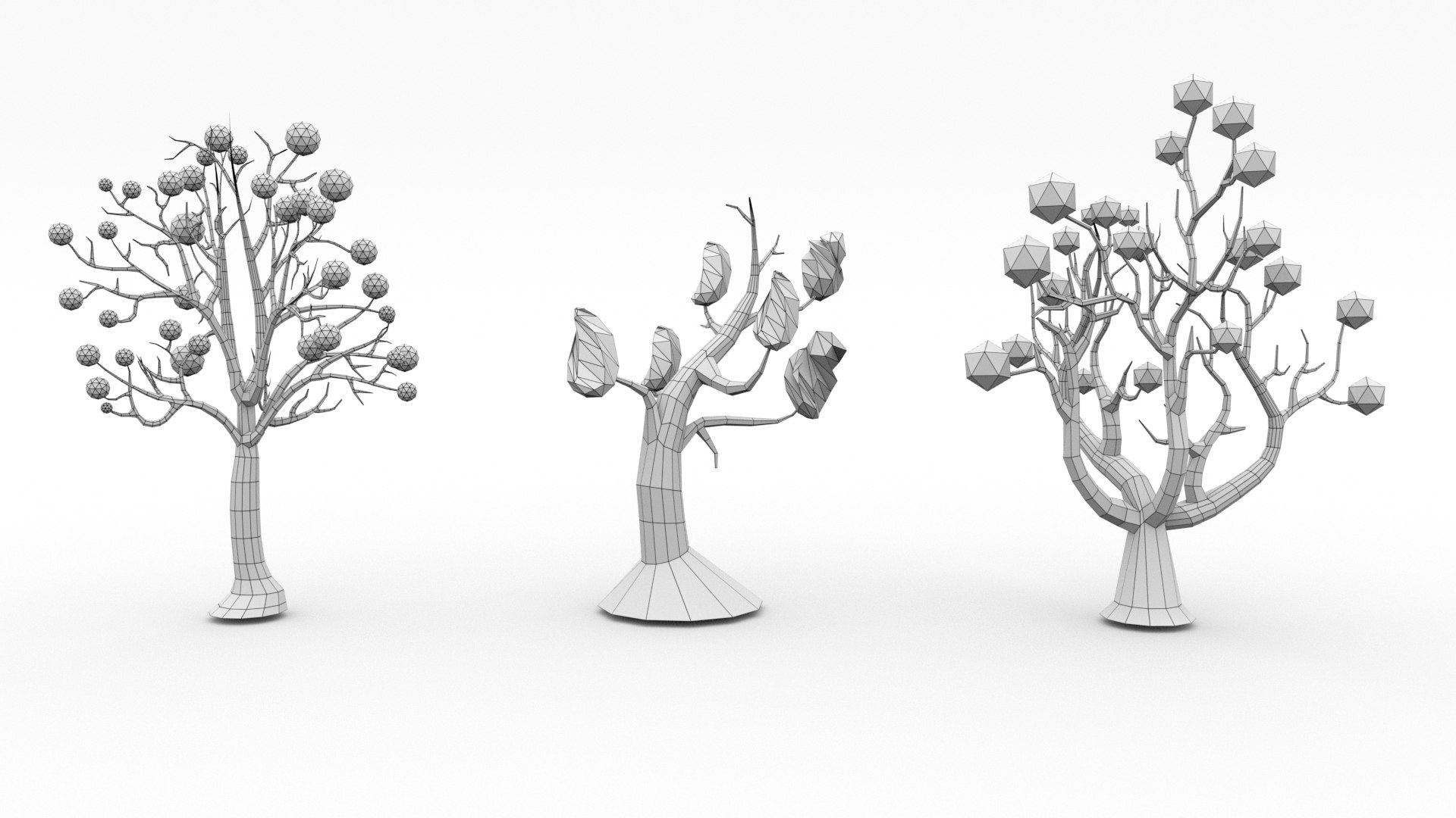 Tree Pack Model - TurboSquid 1677791