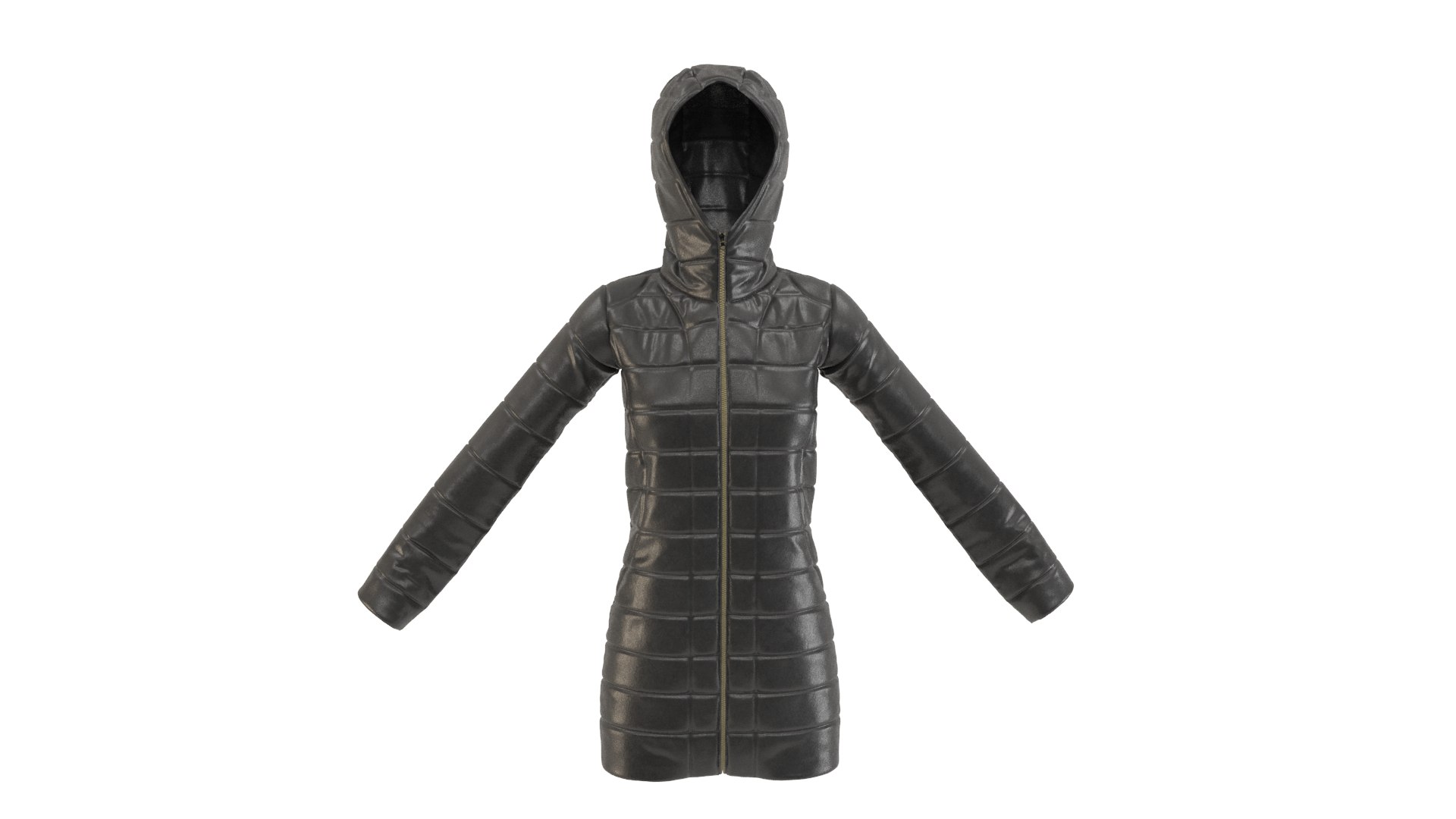 Womens Winter Jacket 3D Model - TurboSquid 1481133