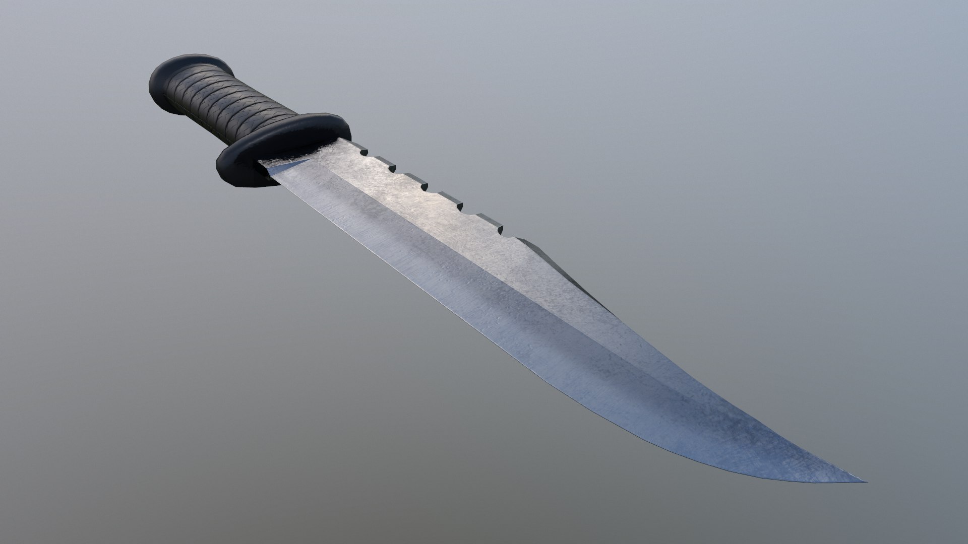 Realistic Combat Knife - Low Poly 3D Model - TurboSquid 2145875