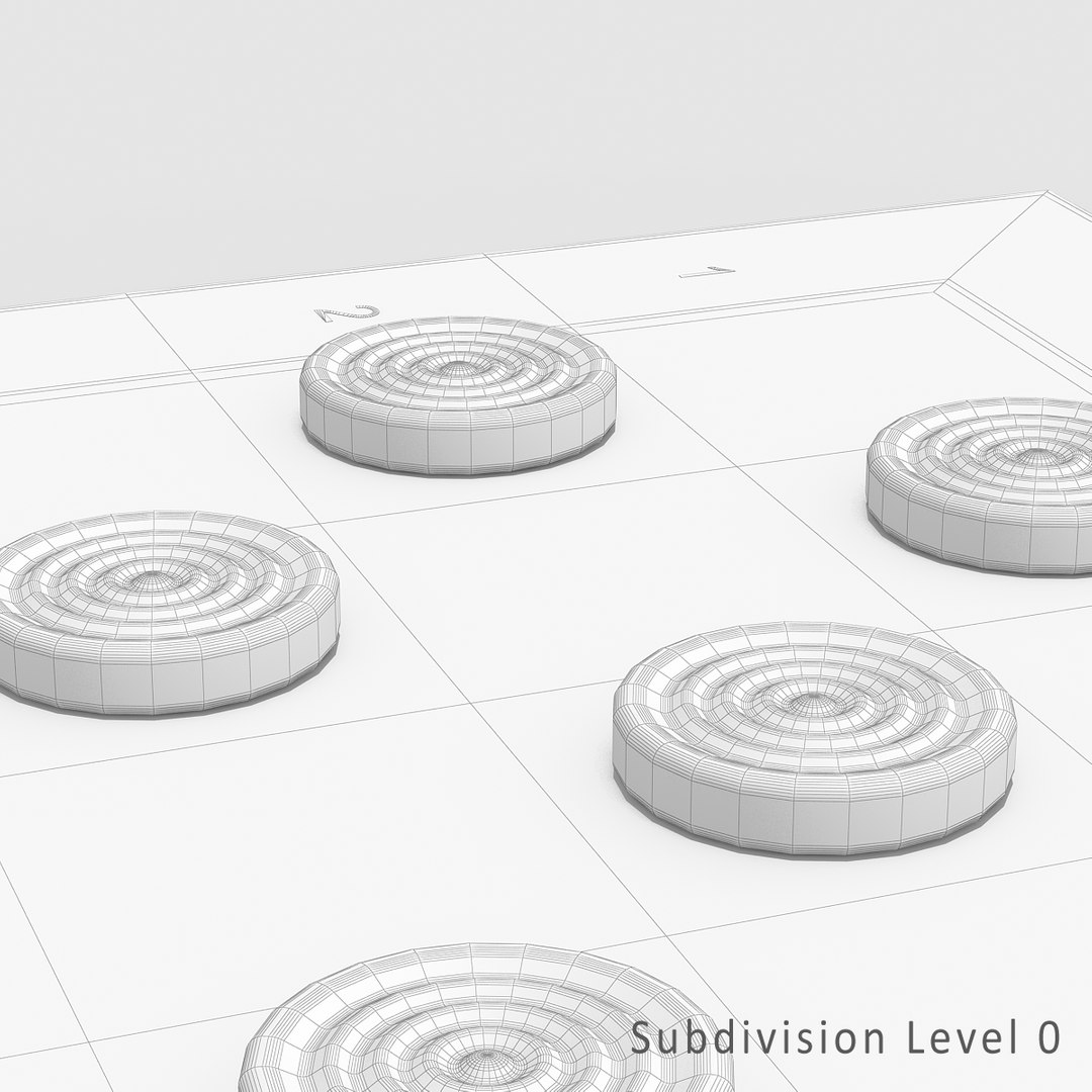 3d Model Glass Checkerboard Objects