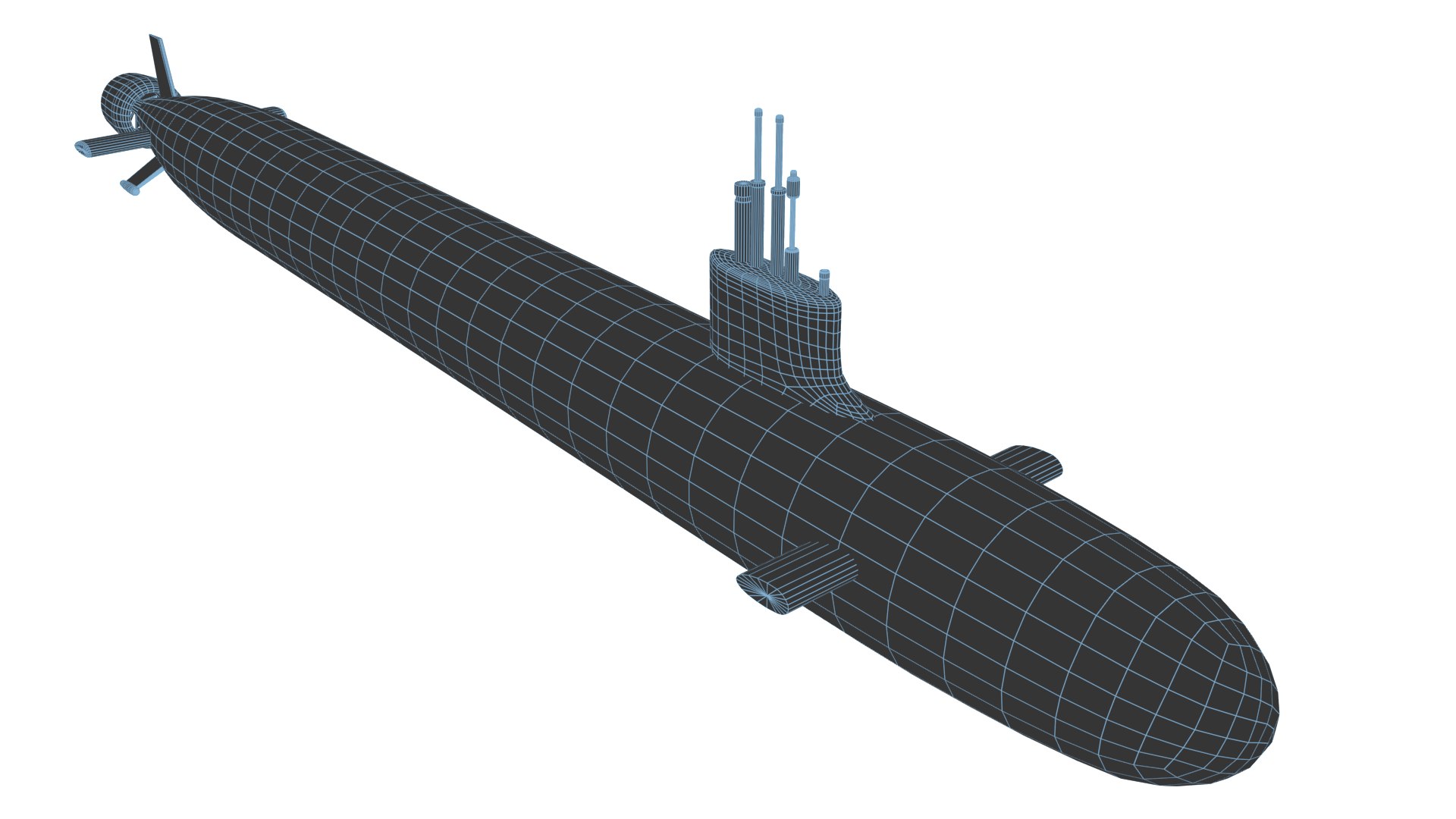 USS Virginia SSN 774 Submarine 3D Model - TurboSquid 1779106