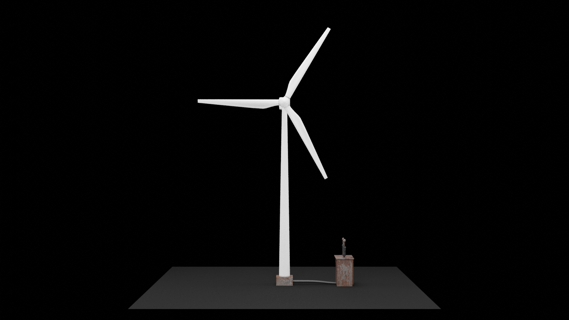 New Wind Turbine Animated 3D Model 3D Model - TurboSquid 2244985