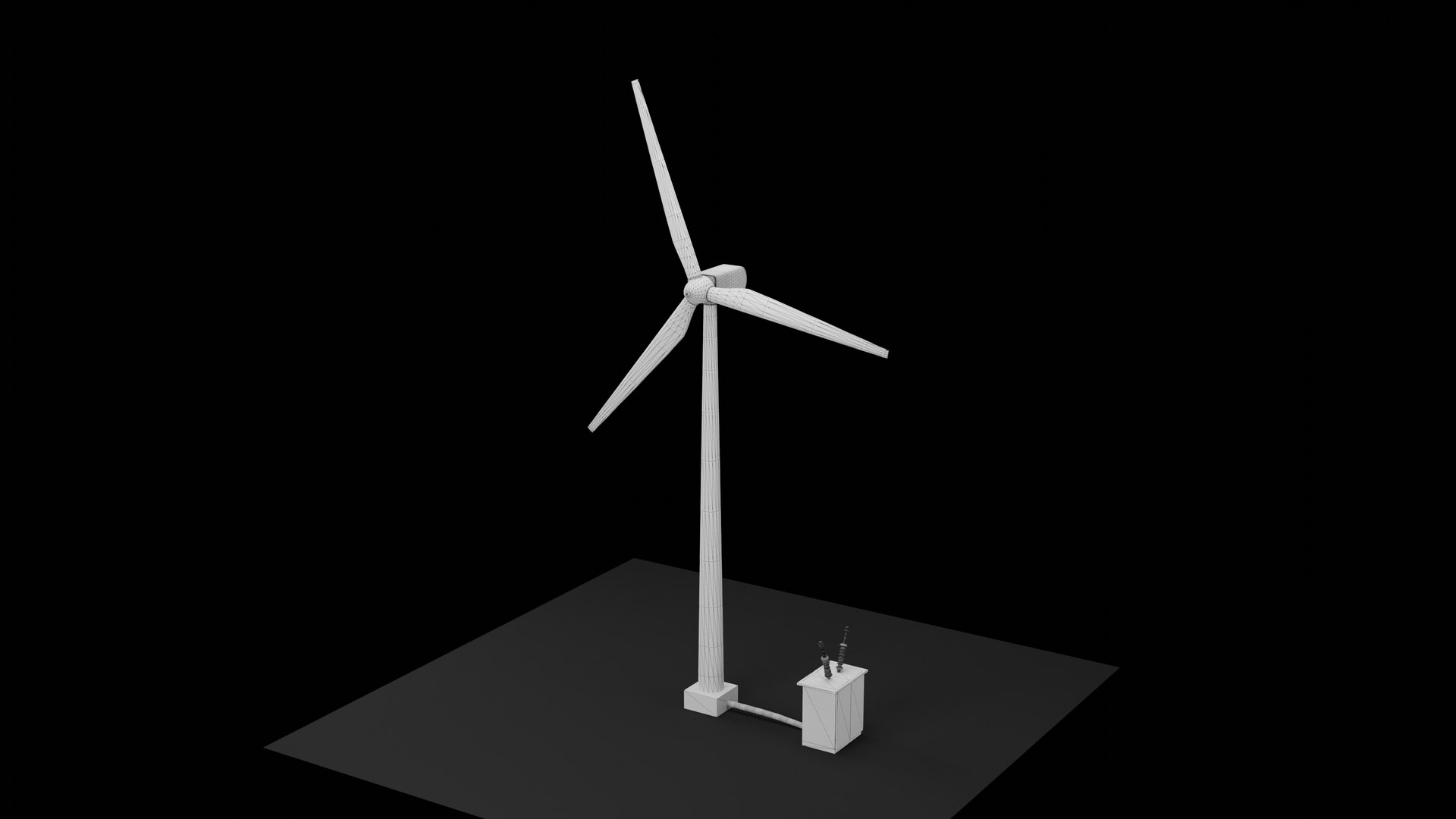 New Wind Turbine Animated 3D Model 3D Model - TurboSquid 2244985