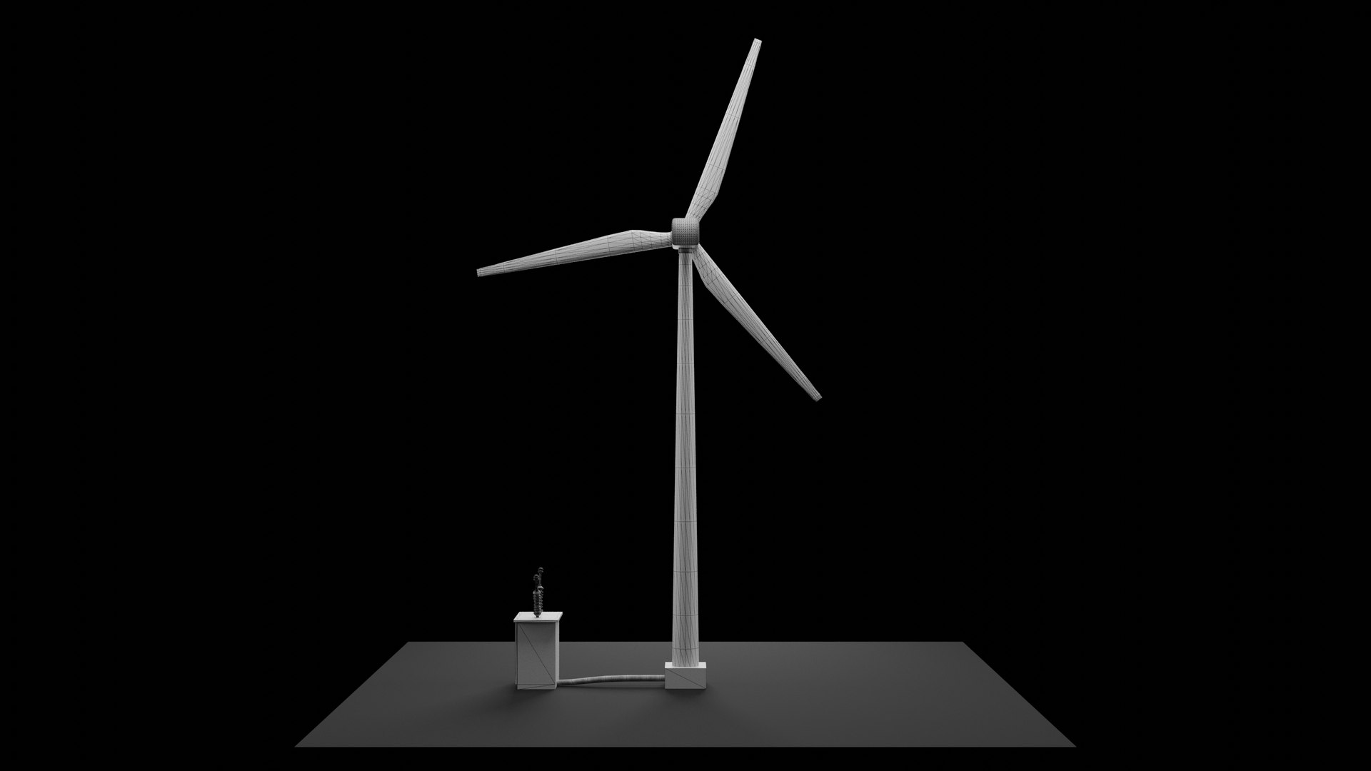 New Wind Turbine Animated 3D Model 3D Model - TurboSquid 2244985