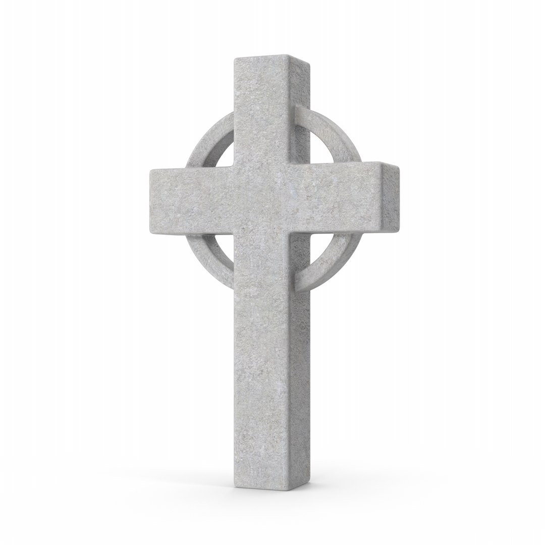 Gravestone Model - TurboSquid 2207503