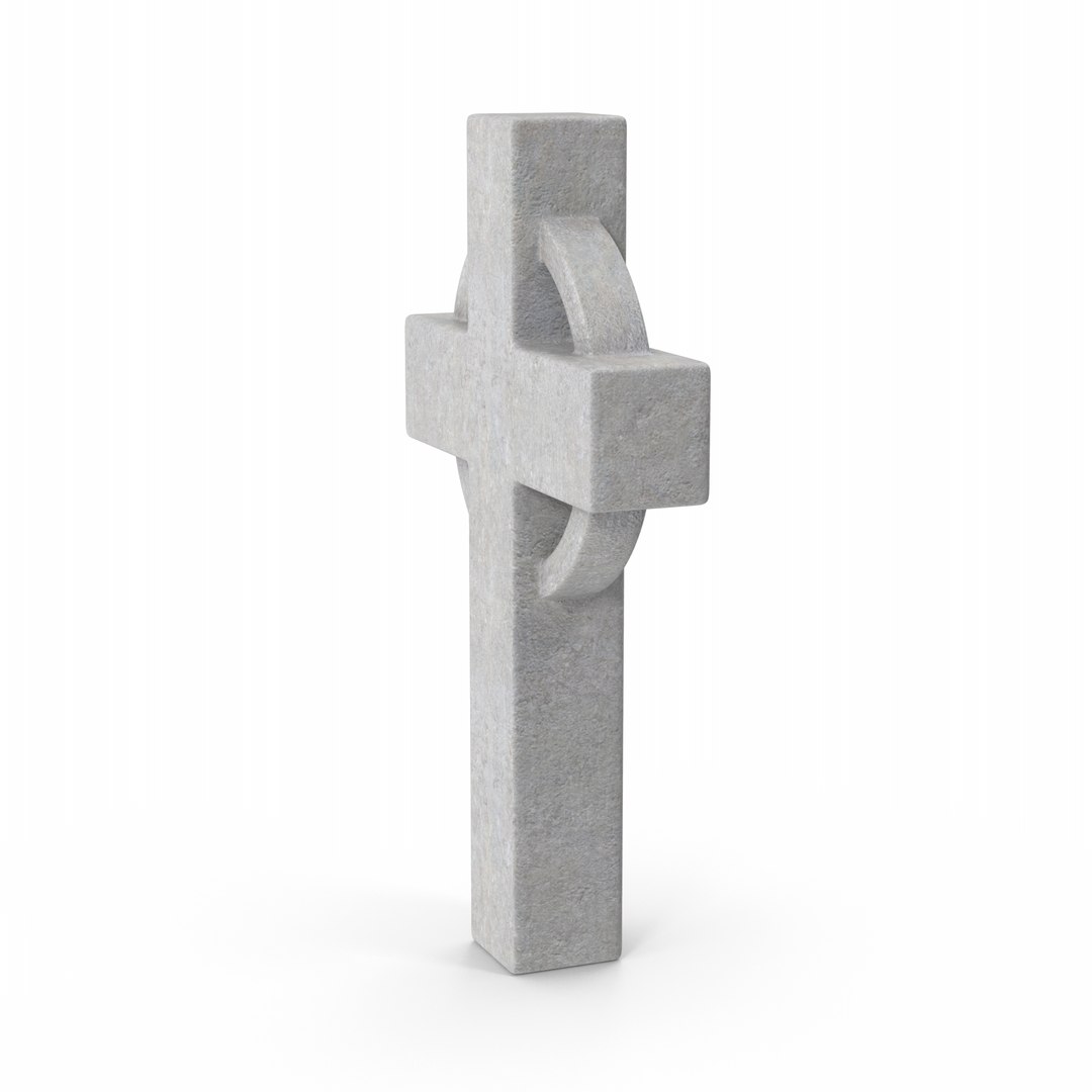 Gravestone Model - TurboSquid 2207503