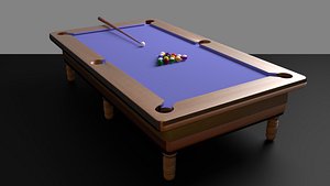 Animated Billiards Table 3D Models for Download | TurboSquid