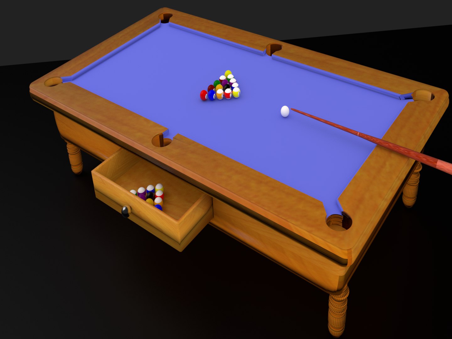 8 Ball Pool Model - TurboSquid 1383547