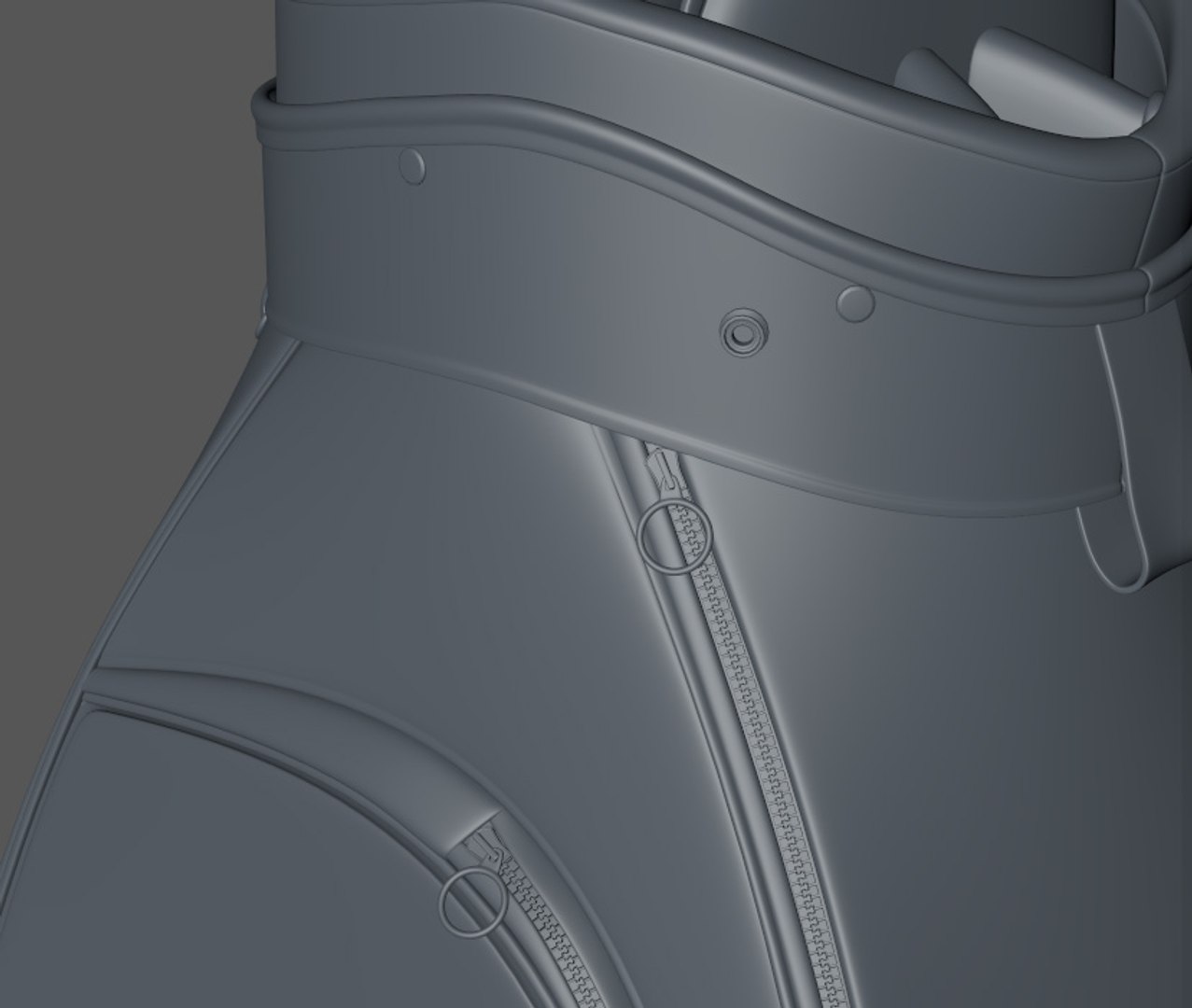 3d Golf Bag