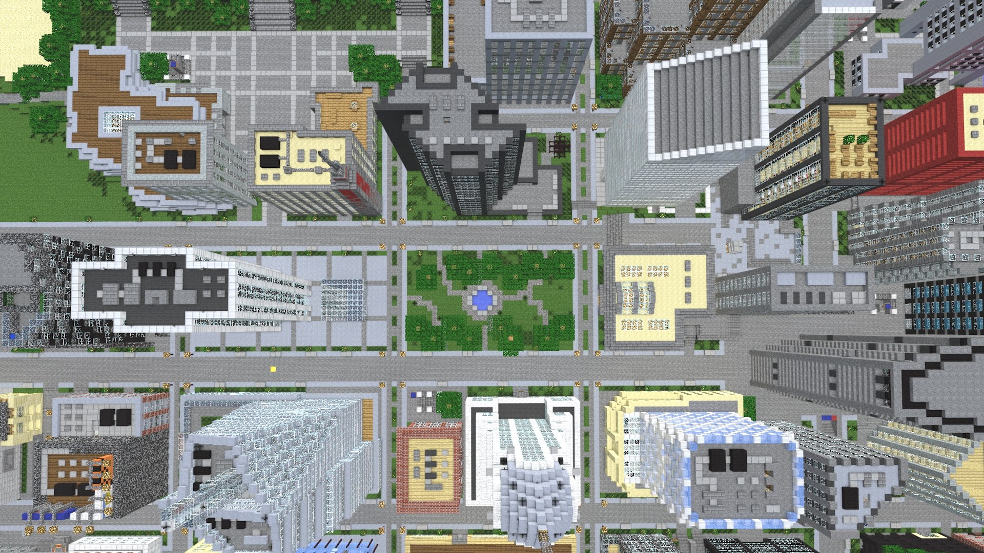 3ds Minecraft City