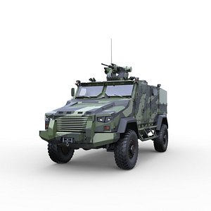 Low Poly Mrap 3D Models For Download | TurboSquid