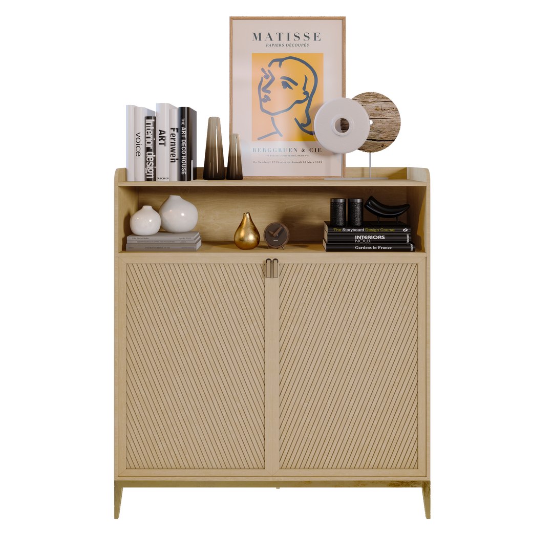 3D Entry Cabinet Model - TurboSquid 2067321