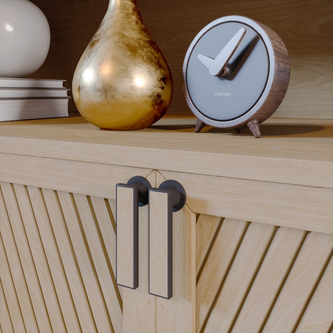 3D Entry Cabinet Model - TurboSquid 2067321