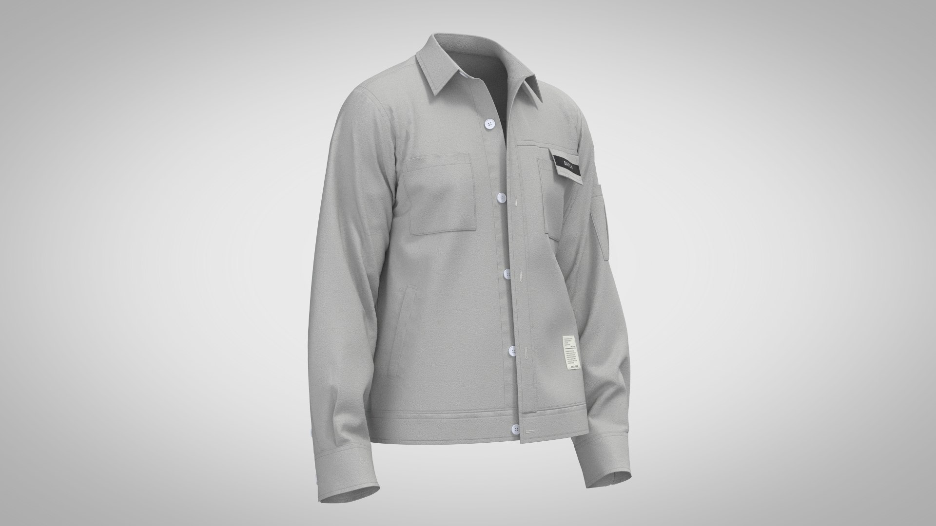 Overshirt 2 Model - TurboSquid 2034695