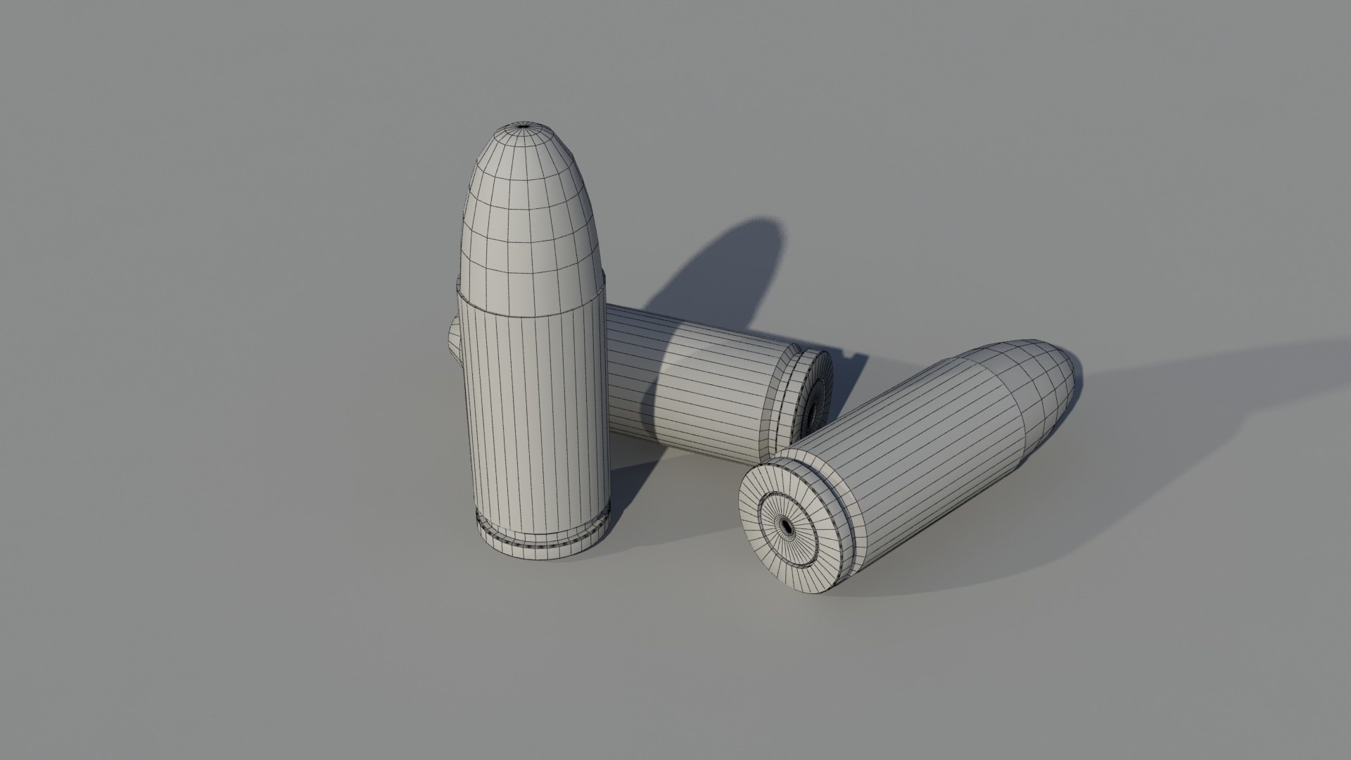 9mm Bullets 3d Model