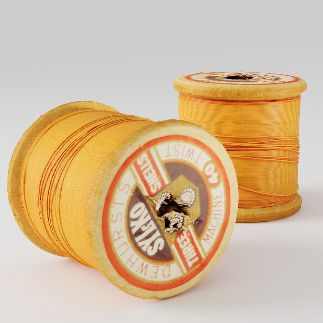 Sewing Thread Spool 3D Model - TurboSquid 2171134