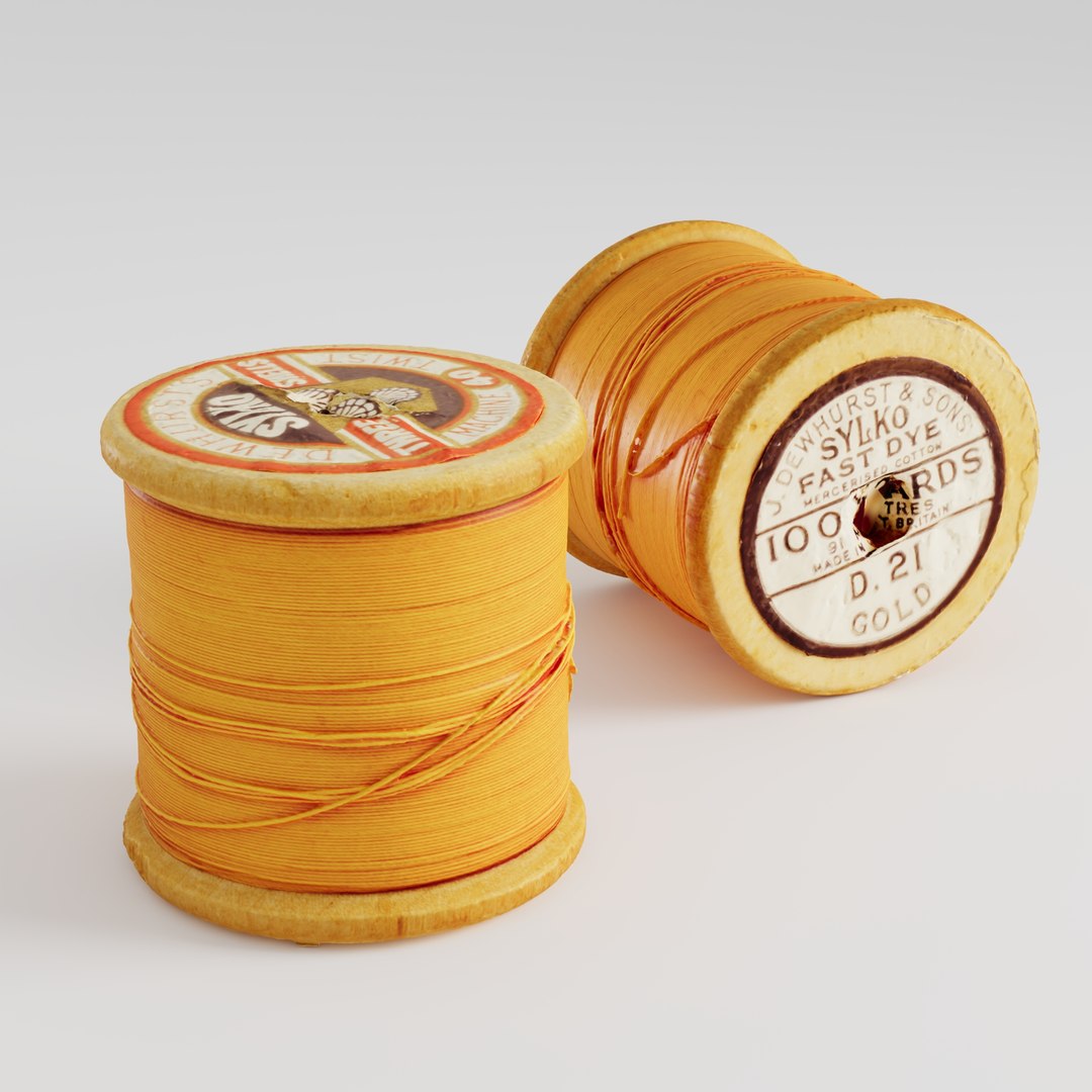Sewing Thread Spool 3D Model - TurboSquid 2171134