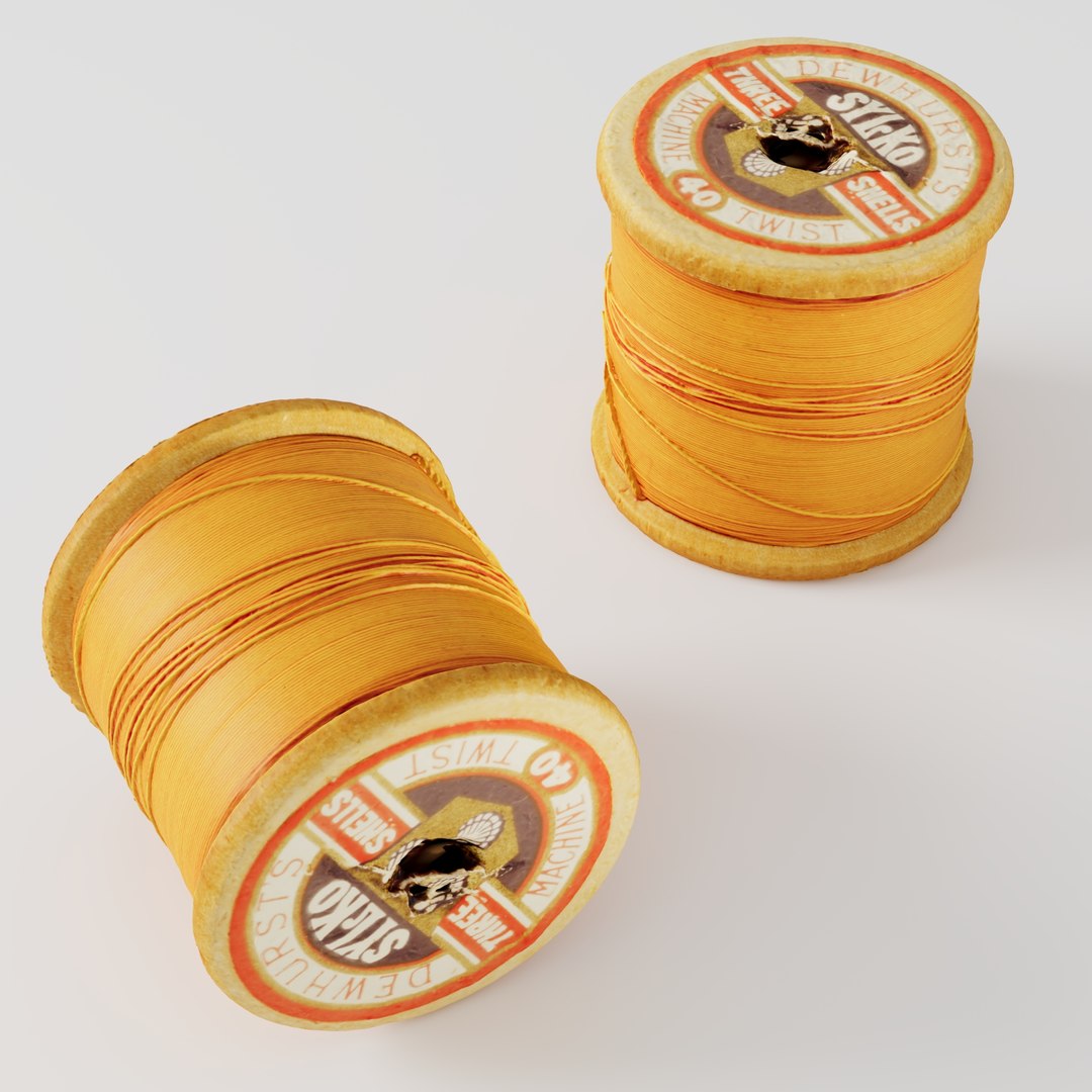 Sewing Thread Spool 3D Model - TurboSquid 2171134