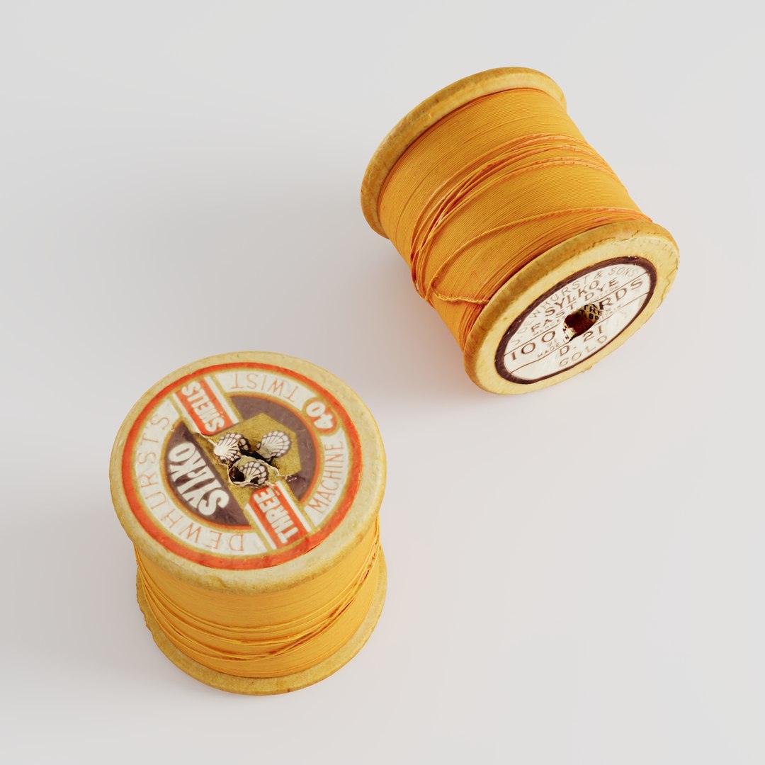 Sewing Thread Spool 3D Model - TurboSquid 2171134