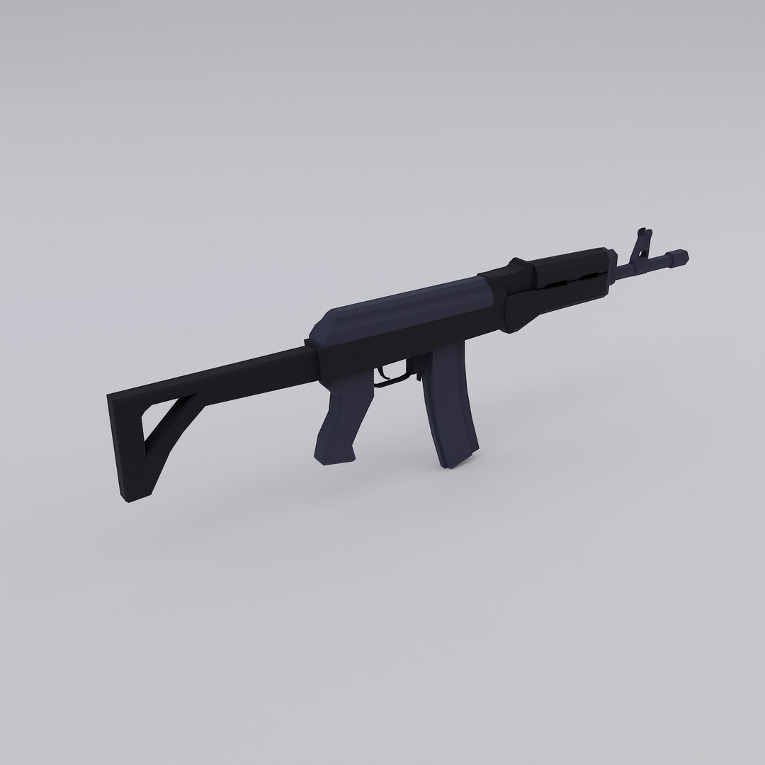 3D Excalibur Assault Rifle Gun Model - TurboSquid 1992890