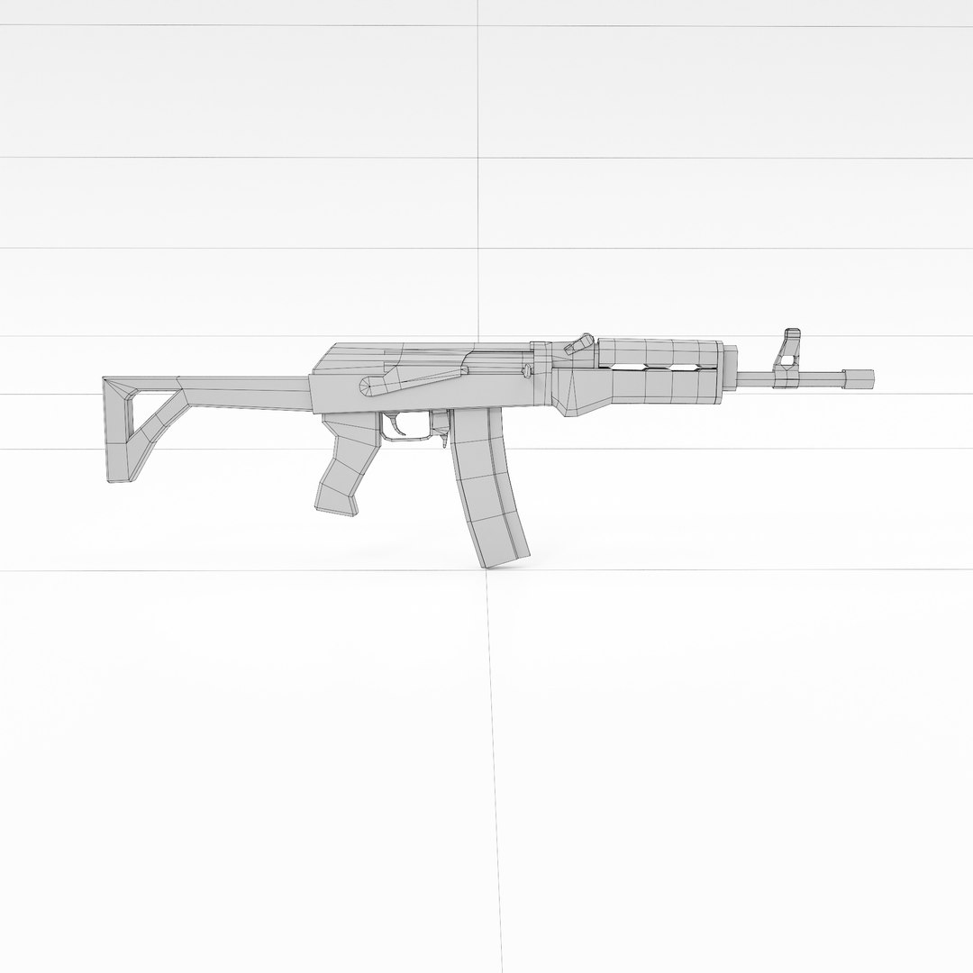 3D Excalibur Assault Rifle Gun Model - TurboSquid 1992890