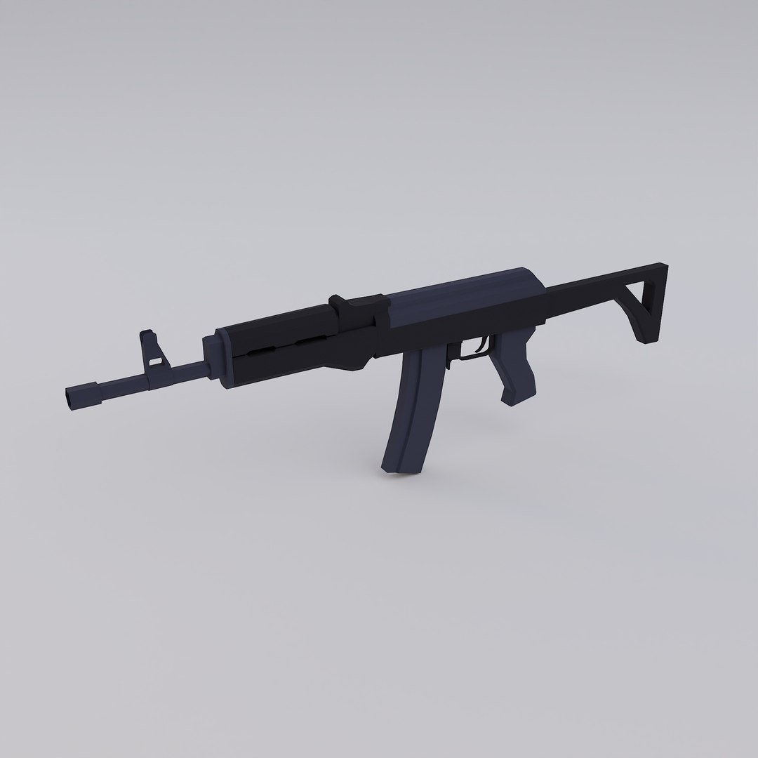 3D Excalibur Assault Rifle Gun Model - TurboSquid 1992890