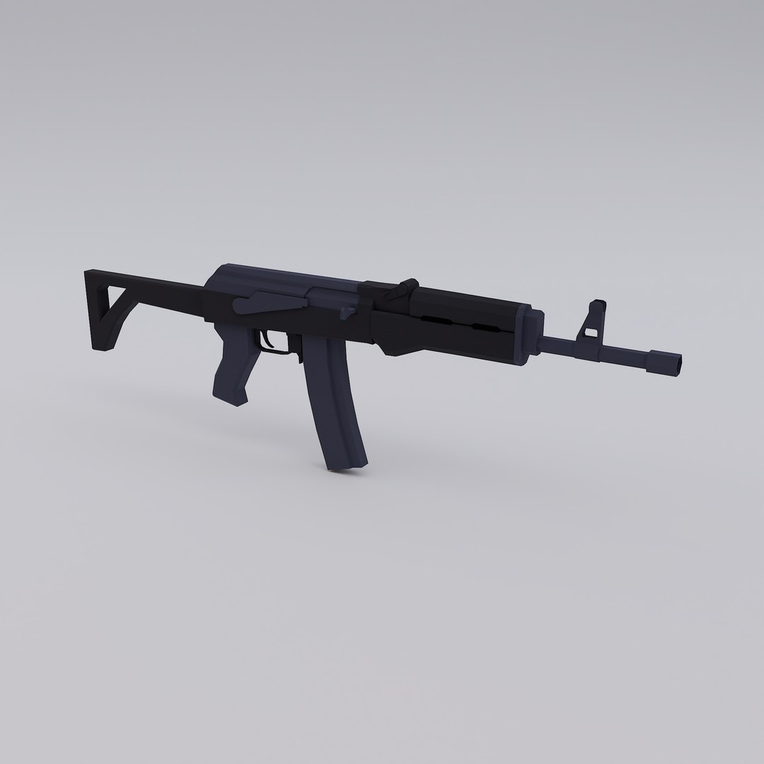 3D Excalibur Assault Rifle Gun Model - TurboSquid 1992890