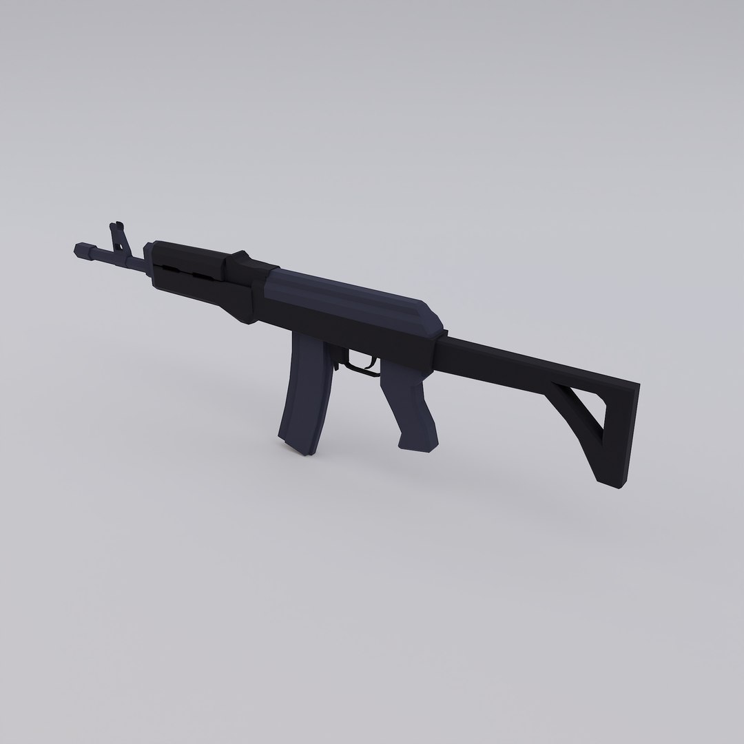 3D Excalibur Assault Rifle Gun Model - TurboSquid 1992890