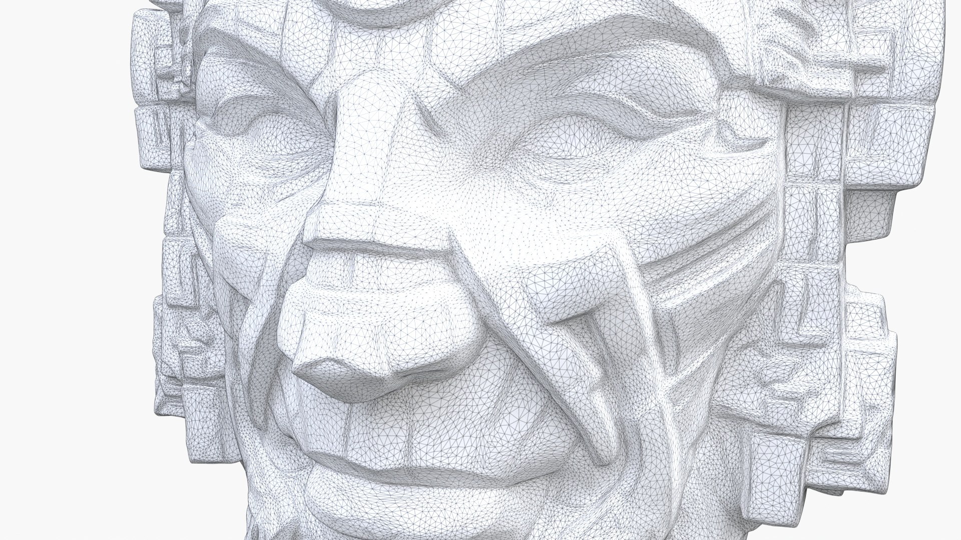 3D Aztec Masks 6 Model - TurboSquid 2188209