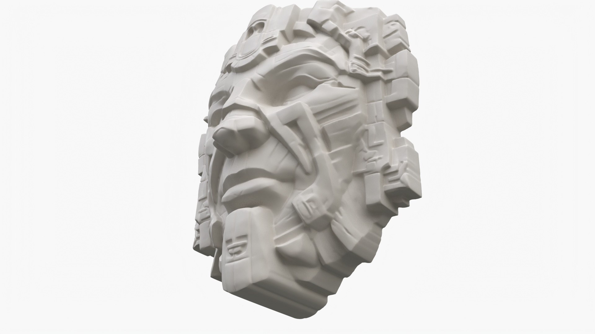 3D Aztec Masks 6 Model - TurboSquid 2188209