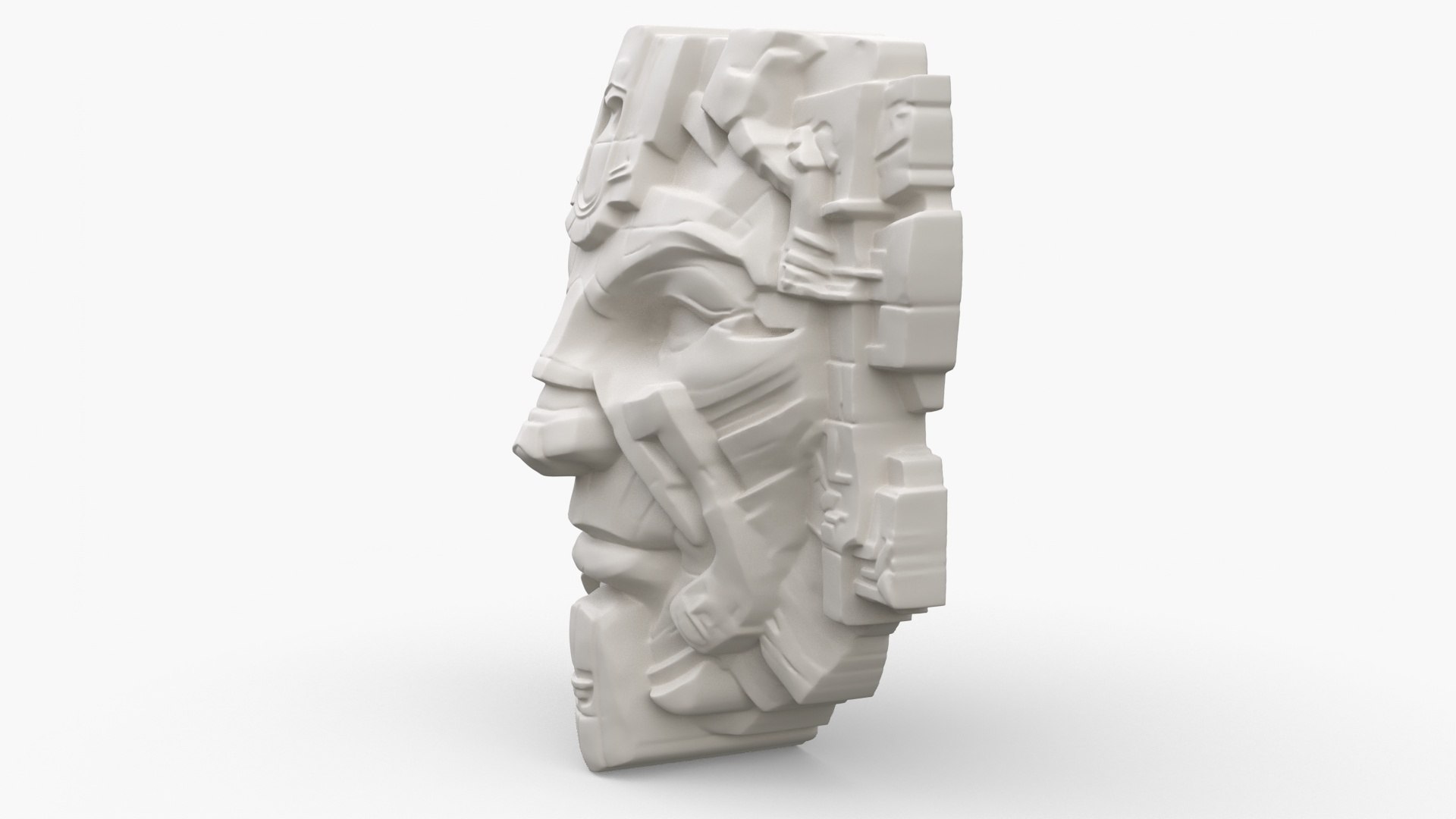 3D Aztec Masks 6 Model - TurboSquid 2188209