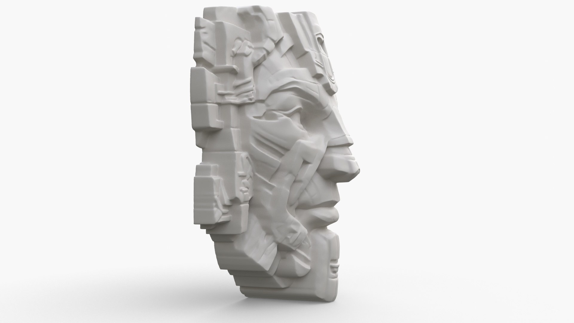 3D Aztec Masks 6 Model - TurboSquid 2188209