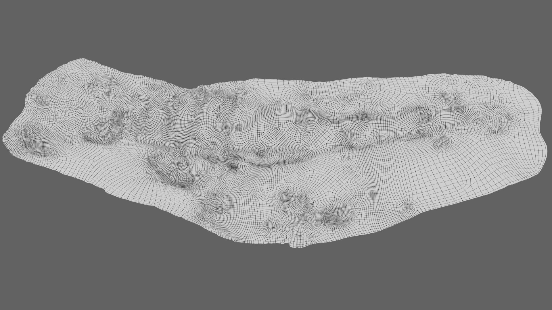 3D Big Cliff Terrain Scanned - TurboSquid 1928723