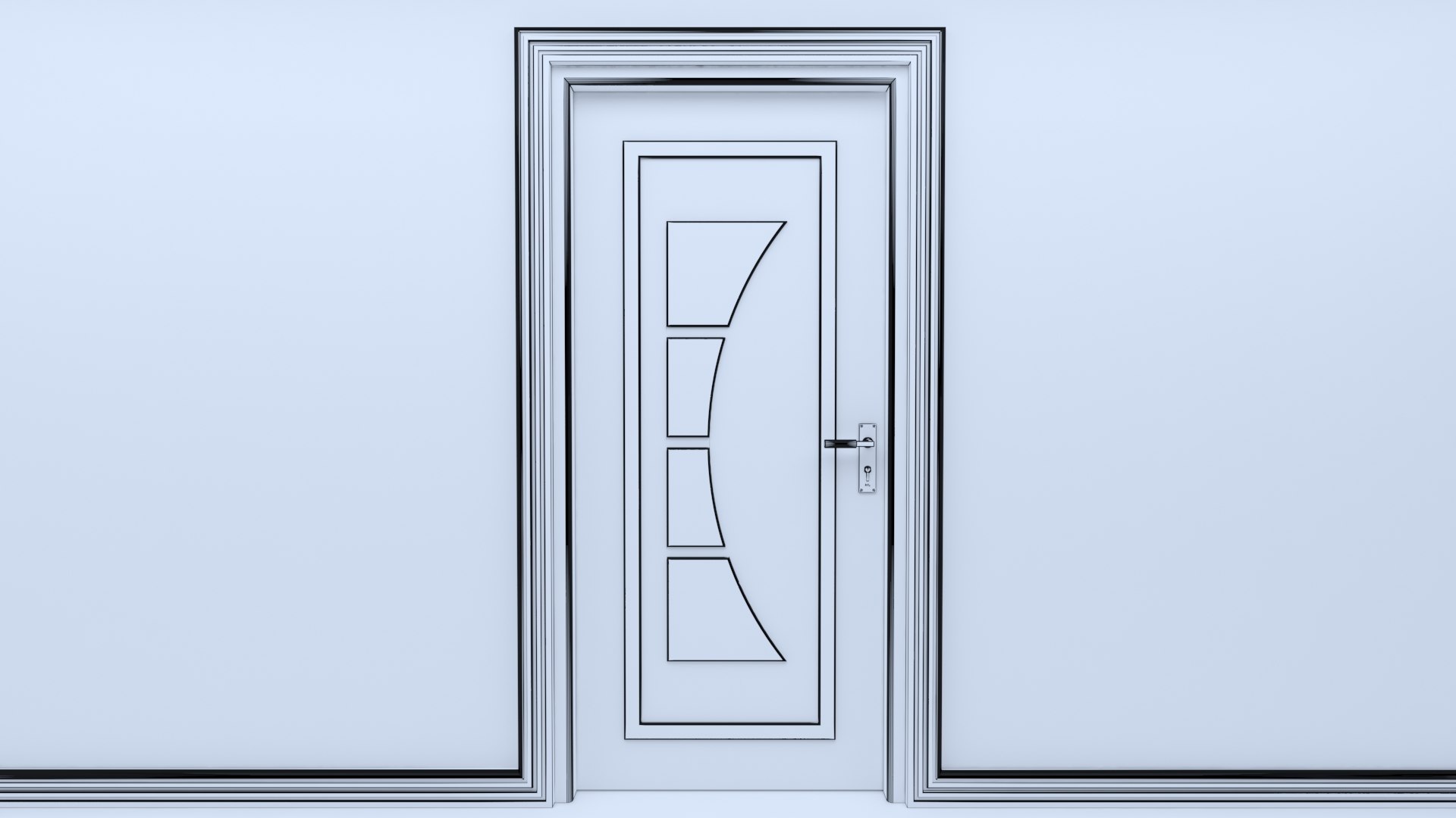 3D Door Design 63 Model - TurboSquid 2213901