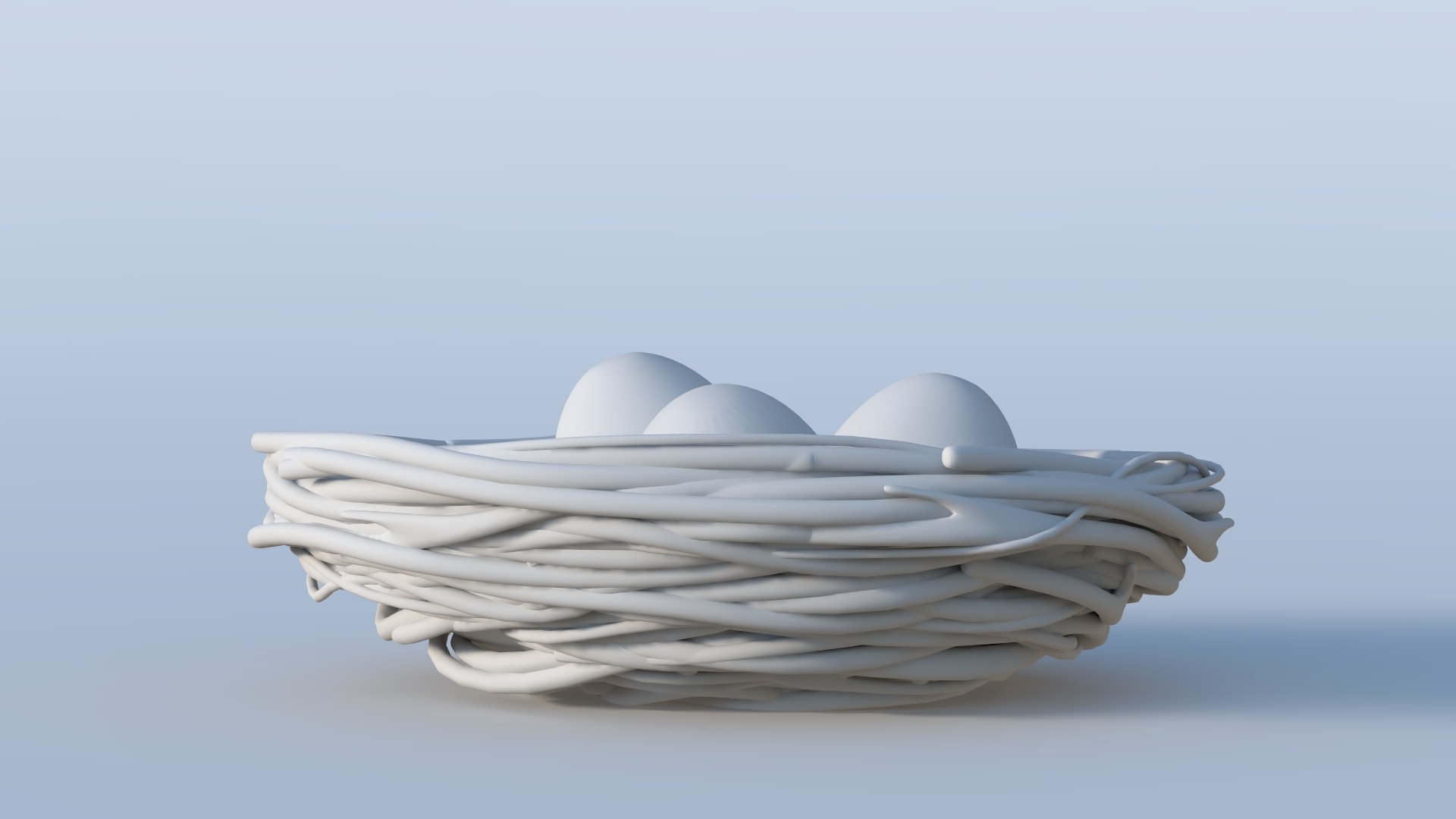 Bird S Nest 3D Model - TurboSquid 1211221