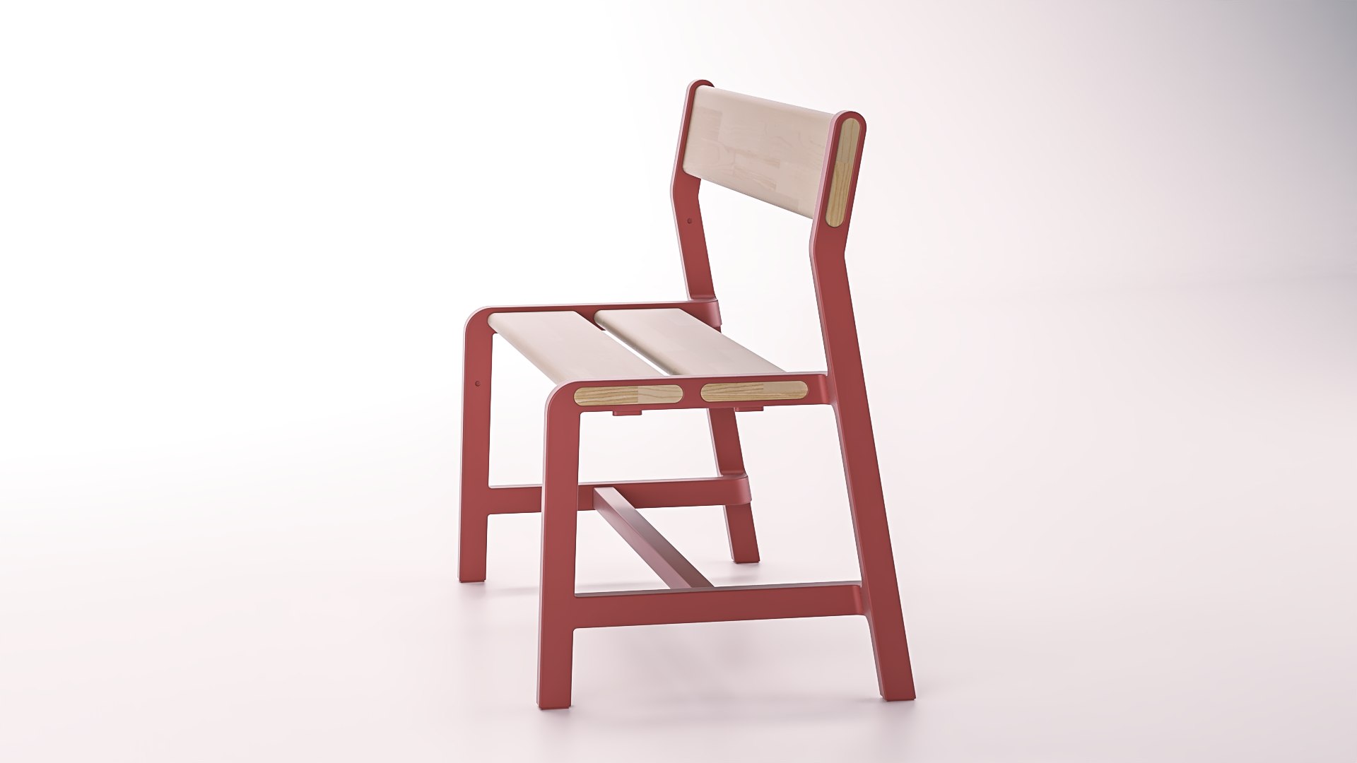 3D IKEA CHILDRENS BENCH model - TurboSquid 1953987