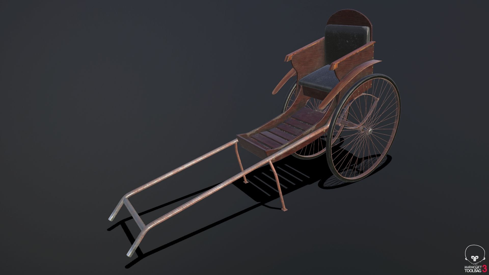 3D Highpoly Rickshaw Model - TurboSquid 1217790