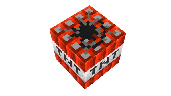 modelo 3d TNT de Minecraft - TurboSquid 2320084