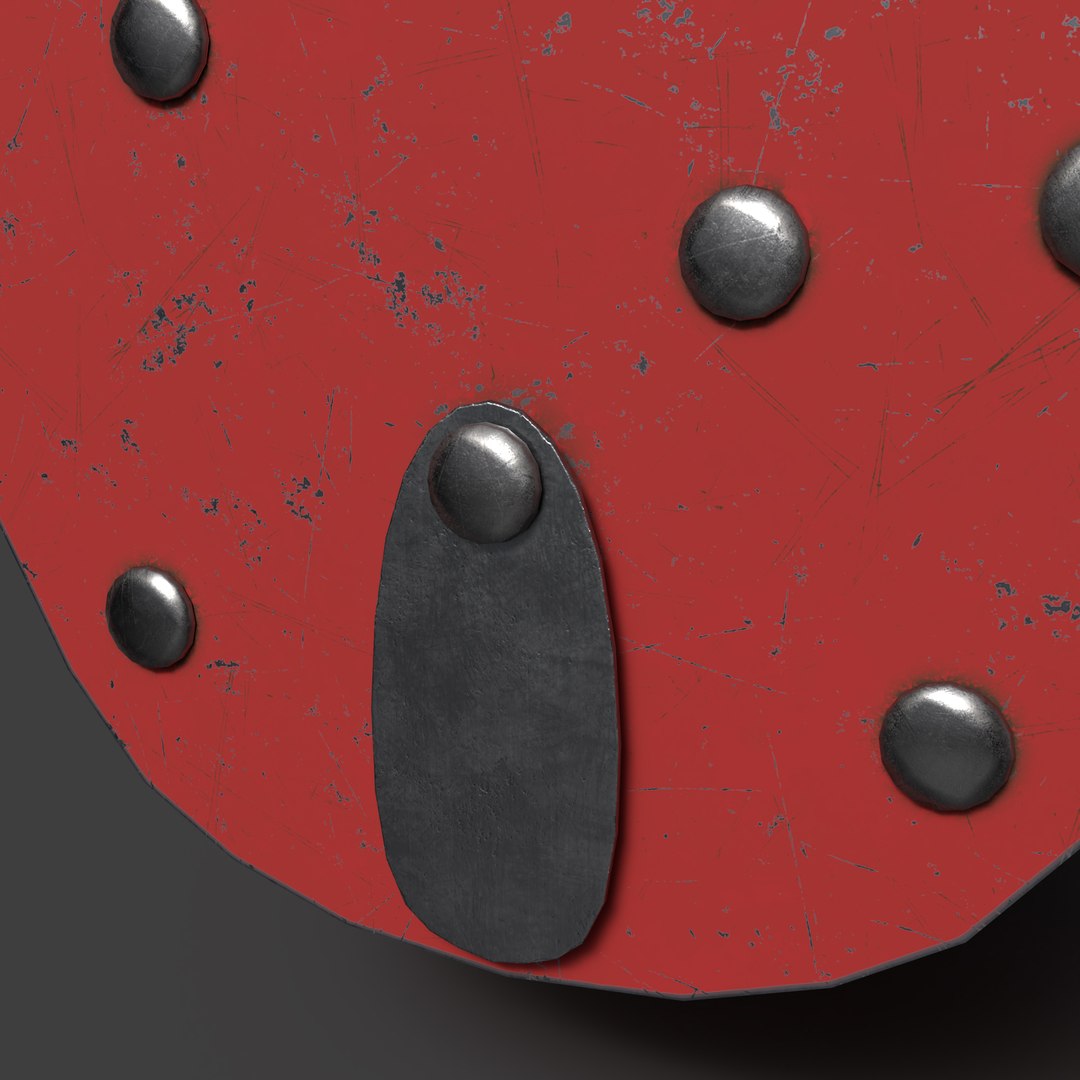 3D Model Padlock Low Poly With Loop Rivets Keyhole And Cap - TurboSquid ...