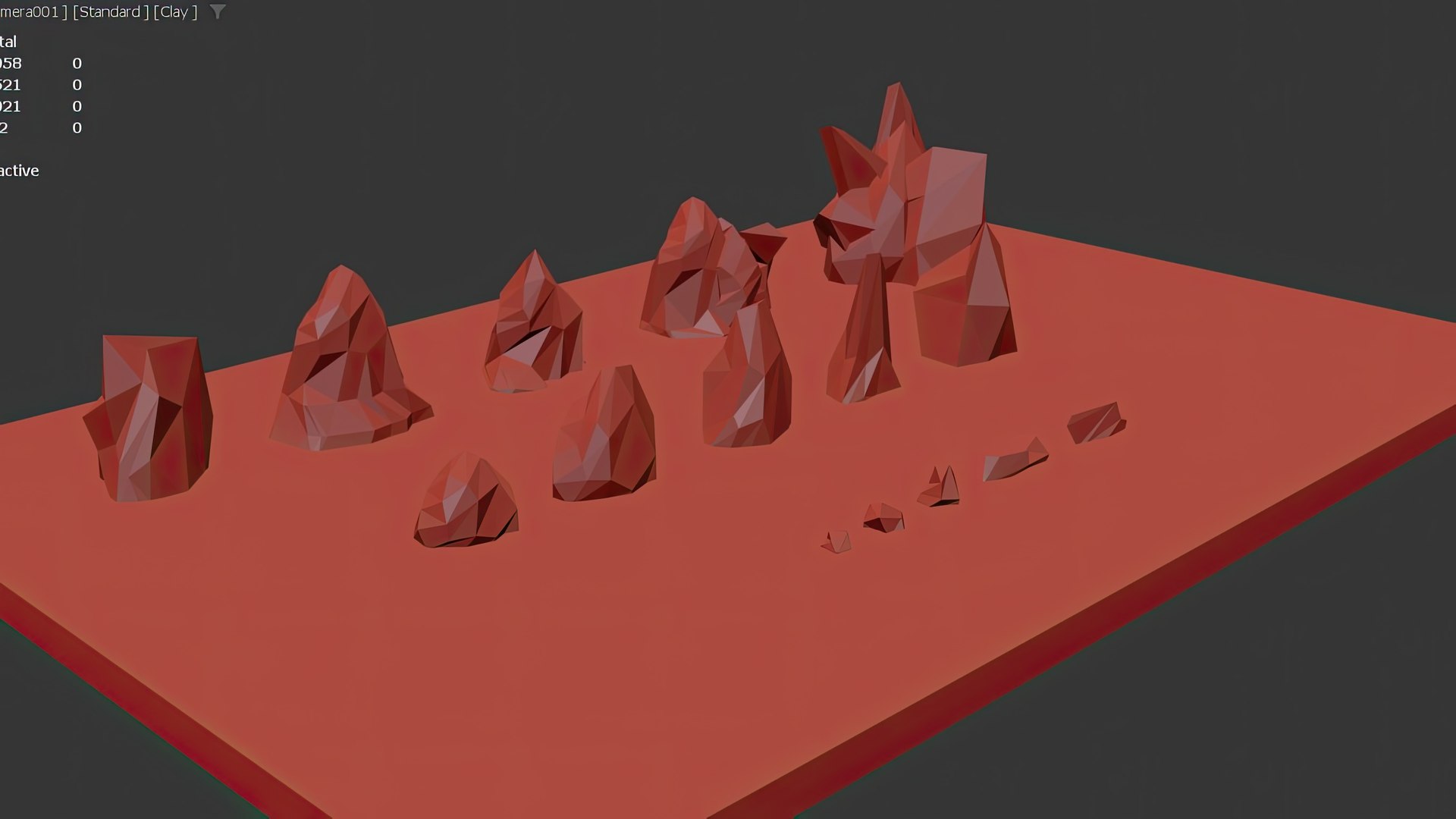 3D Model Low Poly Rock Pack 1-15 - TurboSquid 2165227