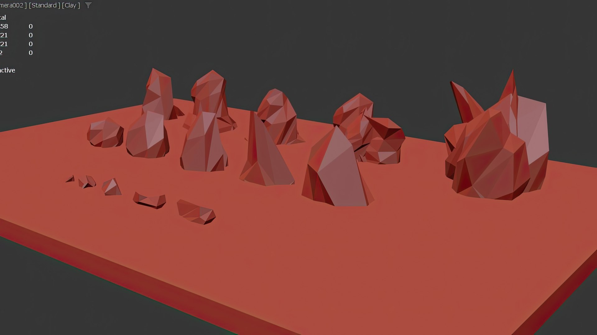 3D Model Low Poly Rock Pack 1-15 - TurboSquid 2165227