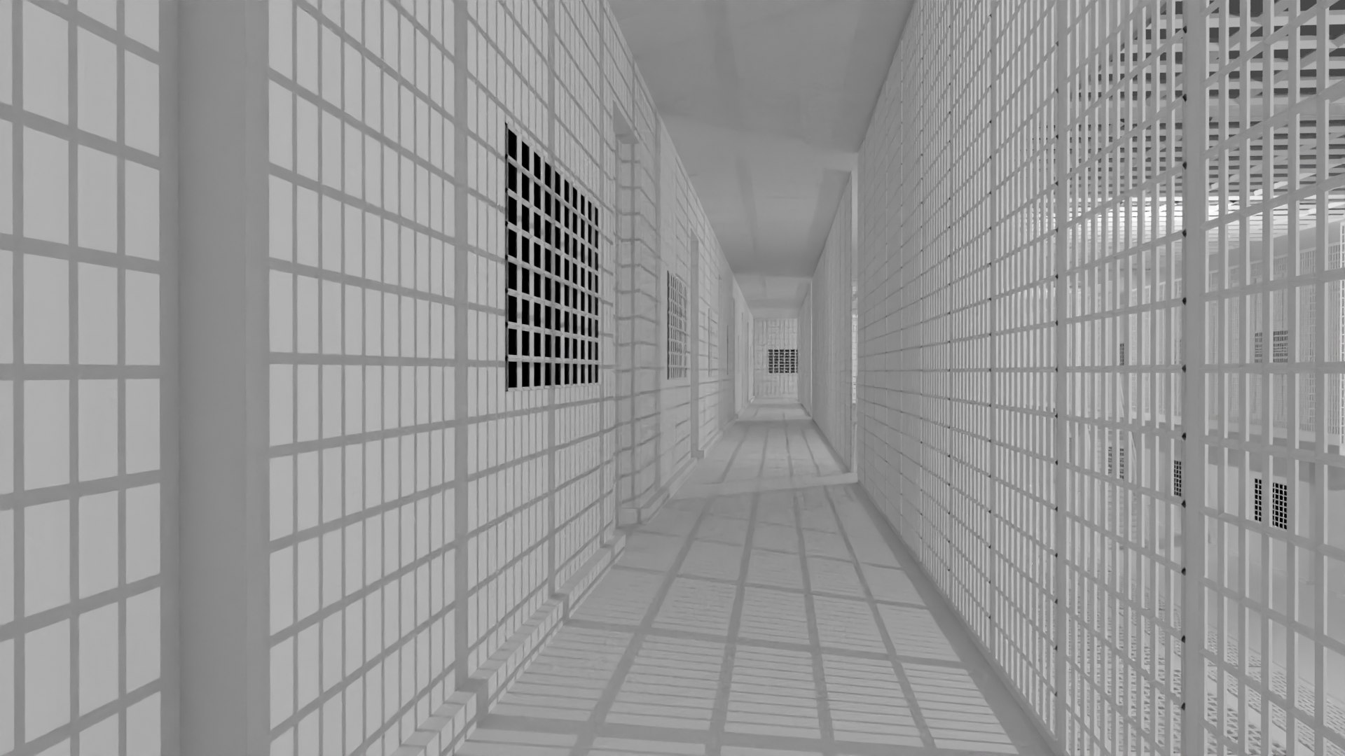 Prison Interior model - TurboSquid 2157353