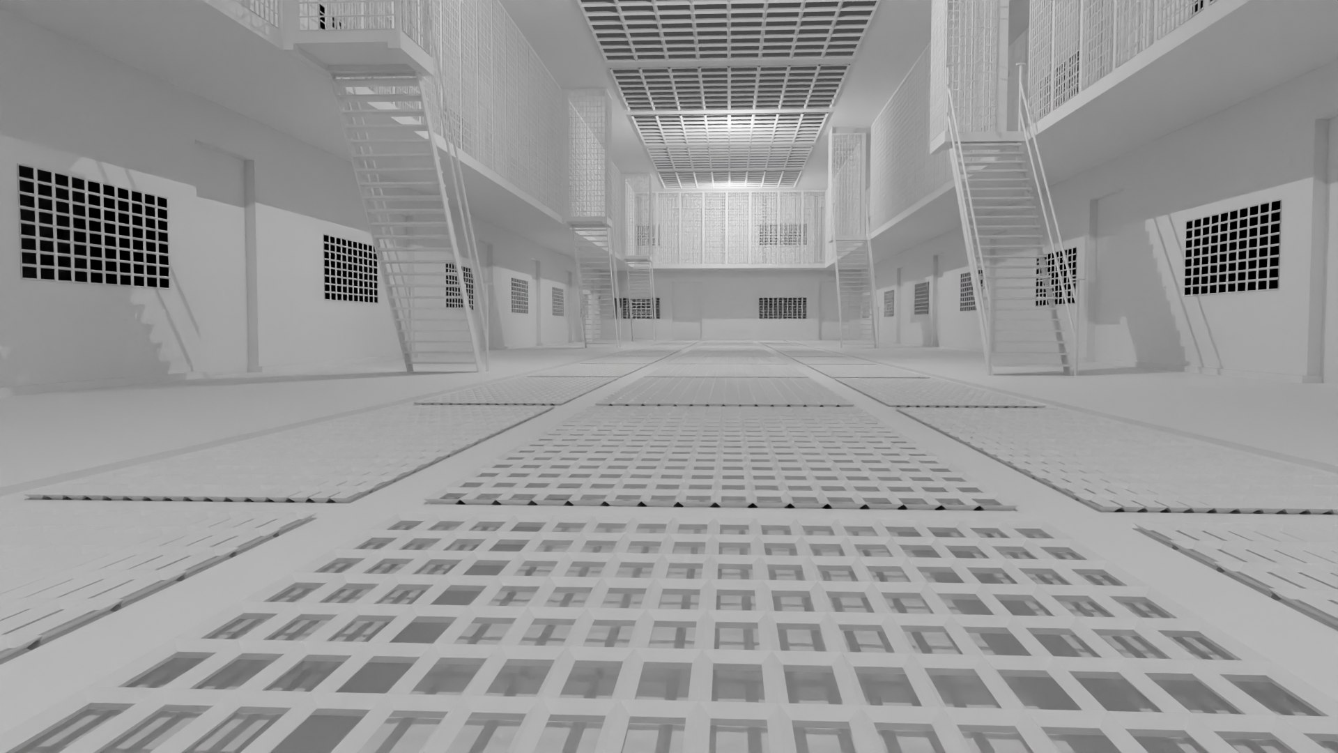Prison Interior model - TurboSquid 2157353