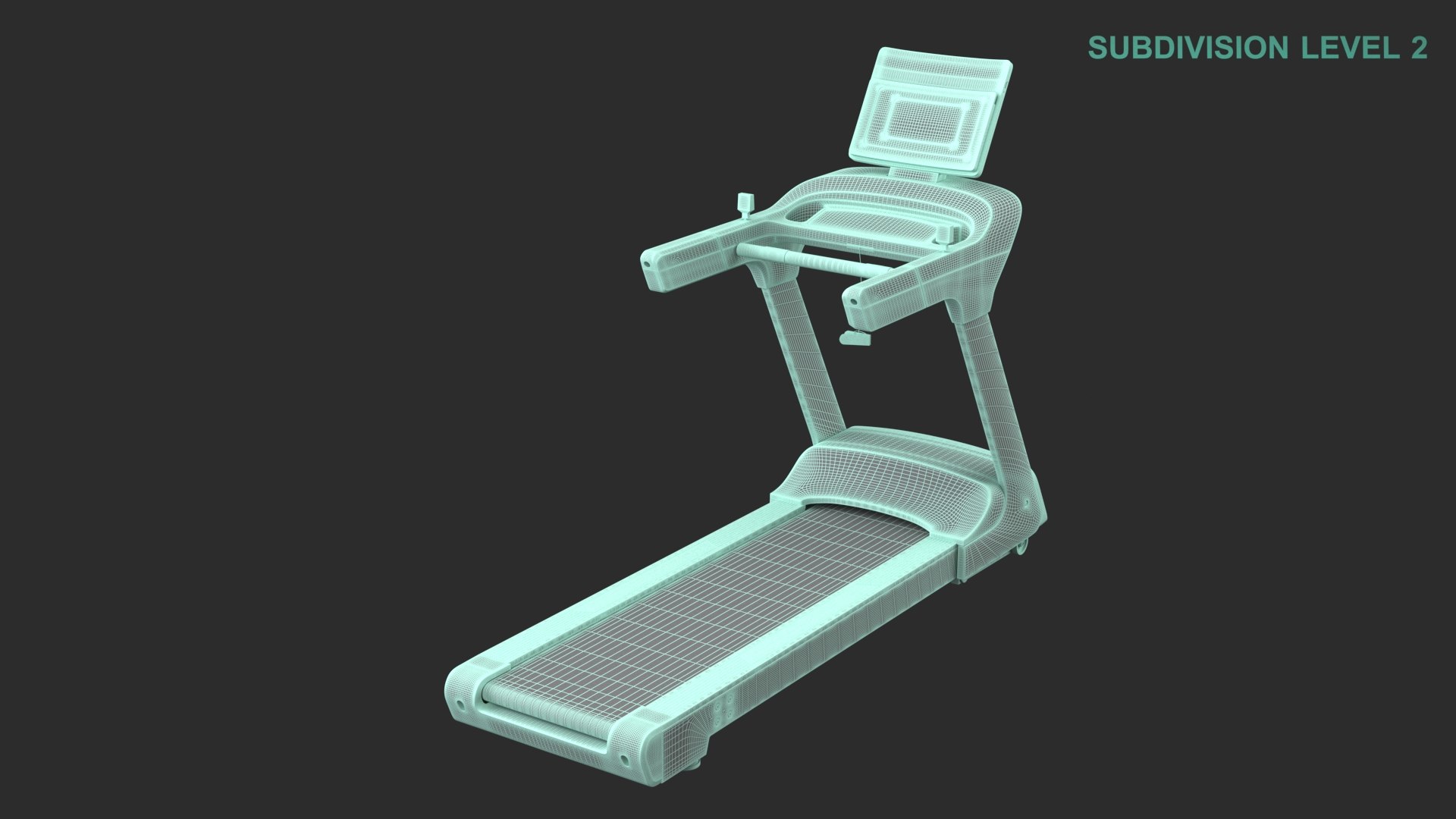 Treadmill 3D Model - TurboSquid 1934496